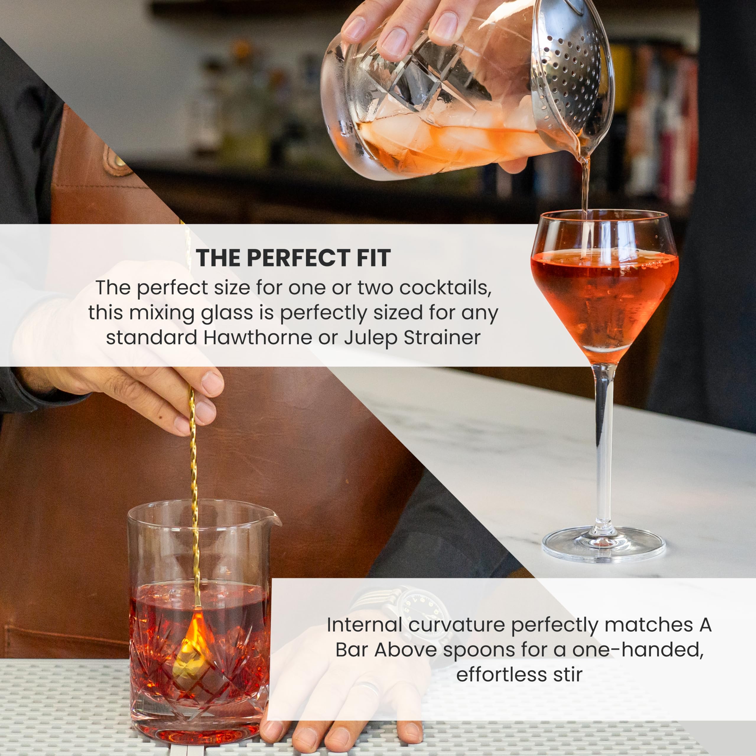 Snapklik.com : Cocktail Mixing Glass, Botanica Crystal Stirring Pitcher ...
