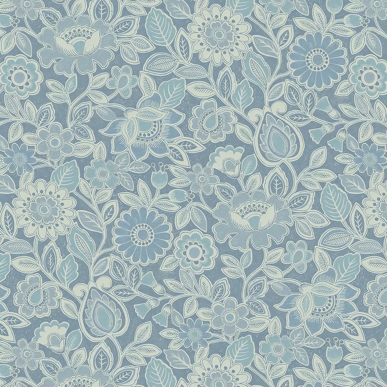 KUKANTST Floral Peel and Stick Wallpaper Boho Flower Contact Paper for ...