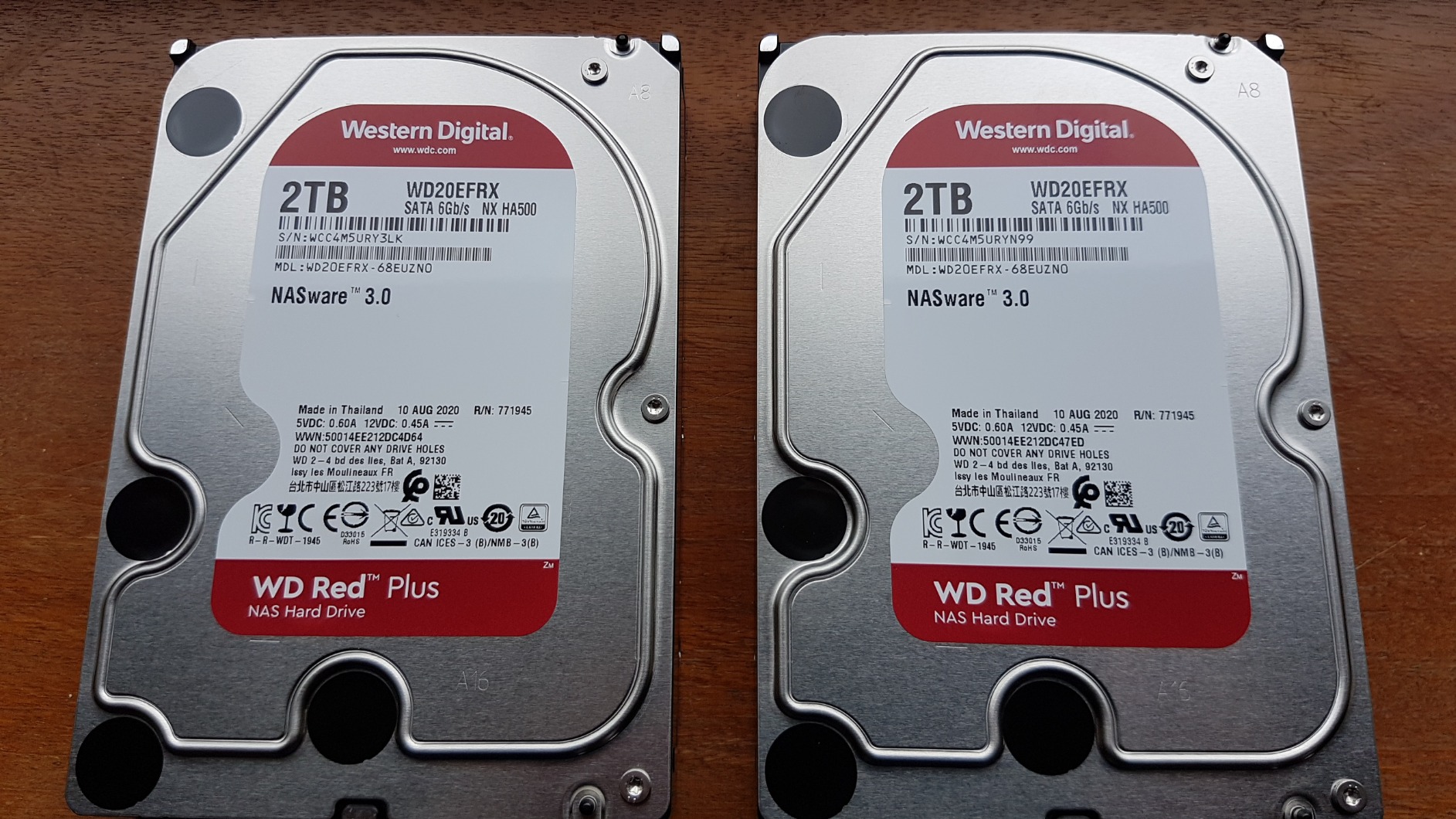 WD Red Plus 4TB NAS 3.5" Internal Hard Drive - 5400 RPM Class, SATA 6 ...