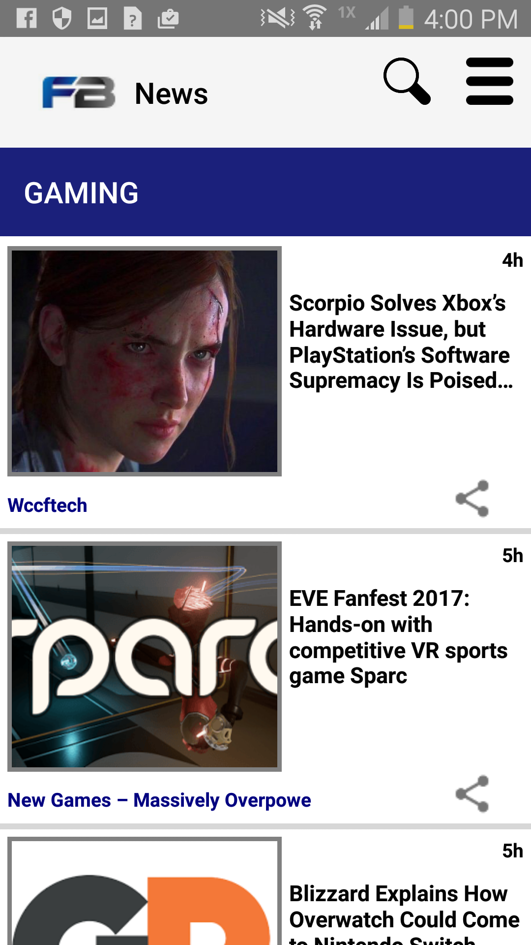 Fanboy News - App on Amazon Appstore
