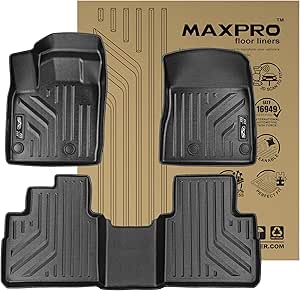 Amazon.com: MAXPRO Custom Fit Floor Liners for Nissan Rogue 2022–2025 ...