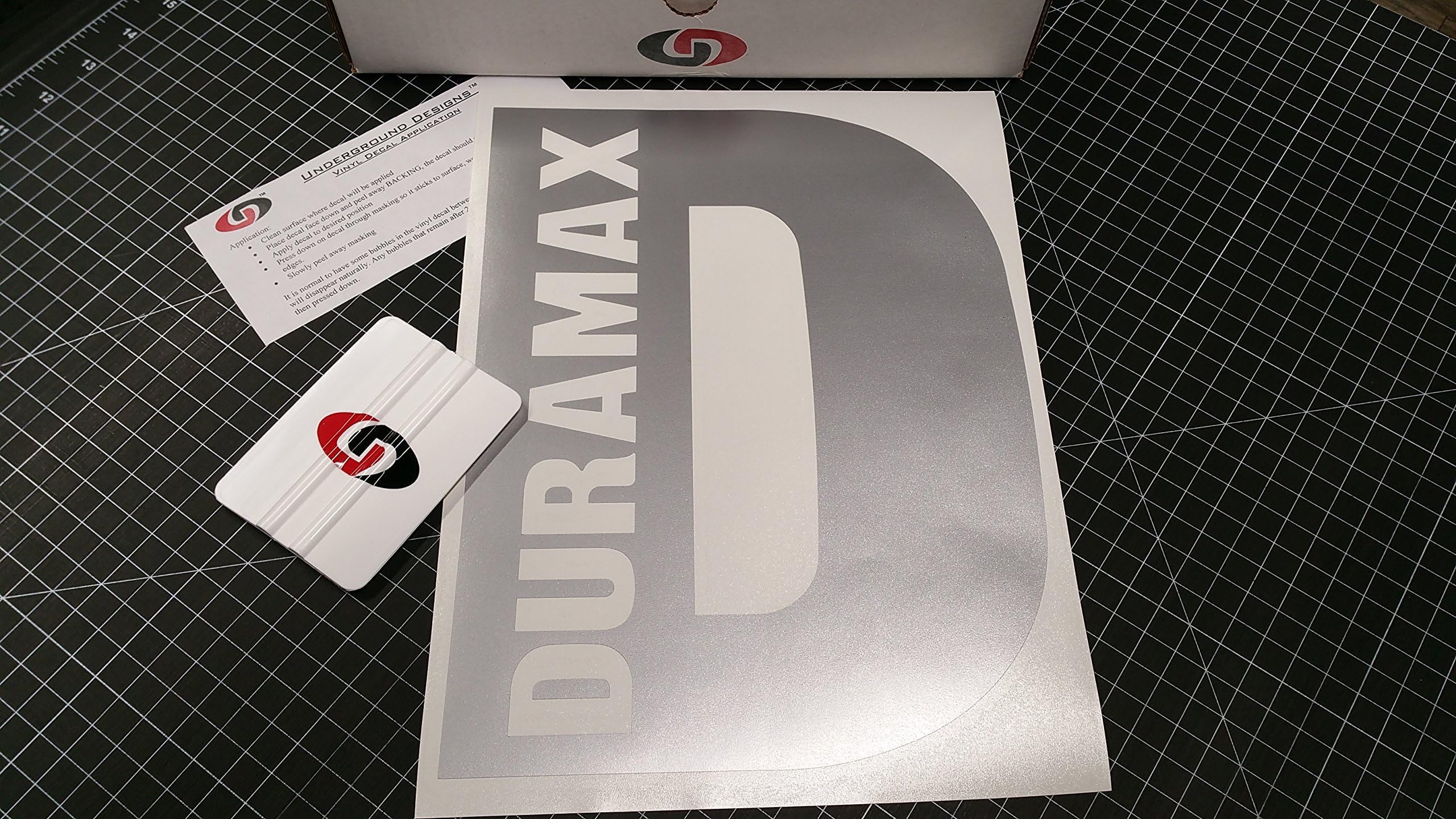 Amazon.com: DirtyMax DuraMax Chevy Diesel Truck Decal Vinyl Car Decal ...