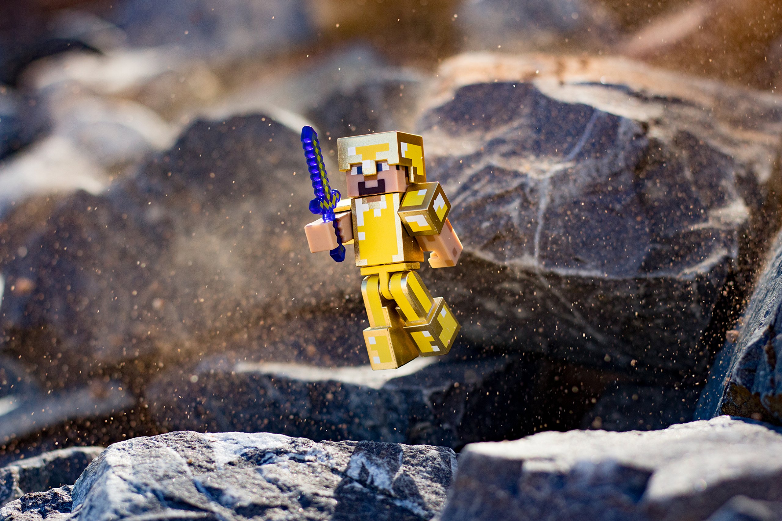 Minecraft Steve Gold Armor