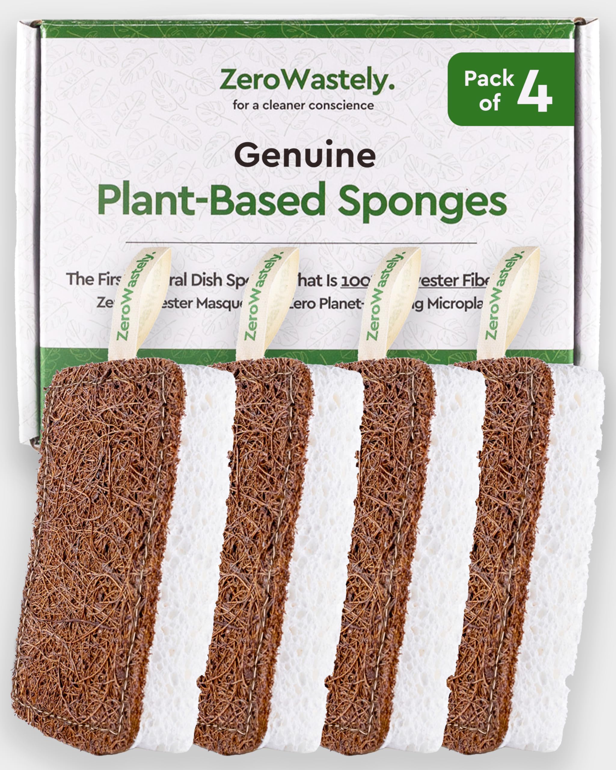 Amazon.com: BeMind Coconut Husk Scrubber(3) Coconut Scouring Pads ...