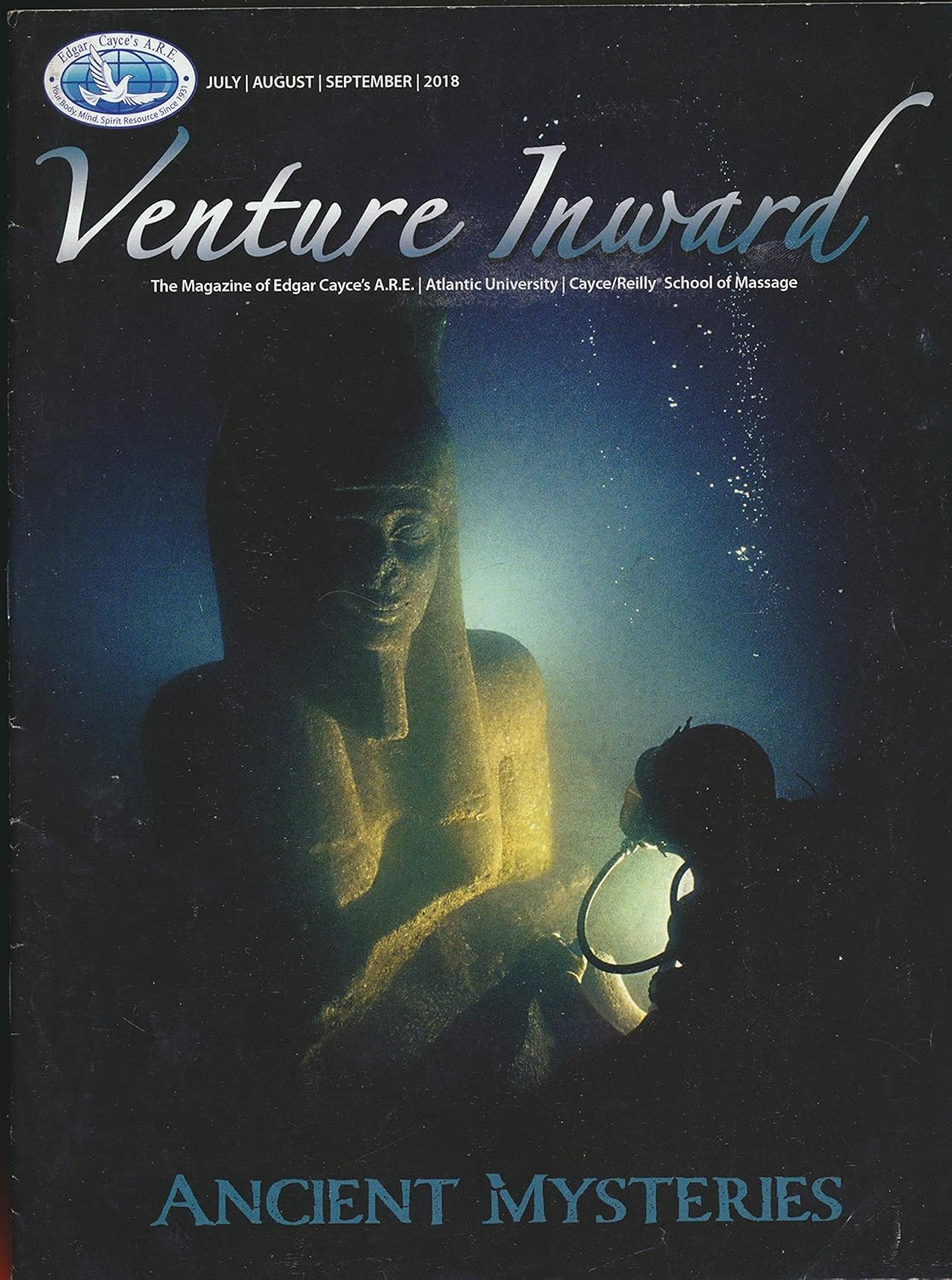 Venture Inward : The Archaeologist and the Psychic; Lost World of Edgar ...