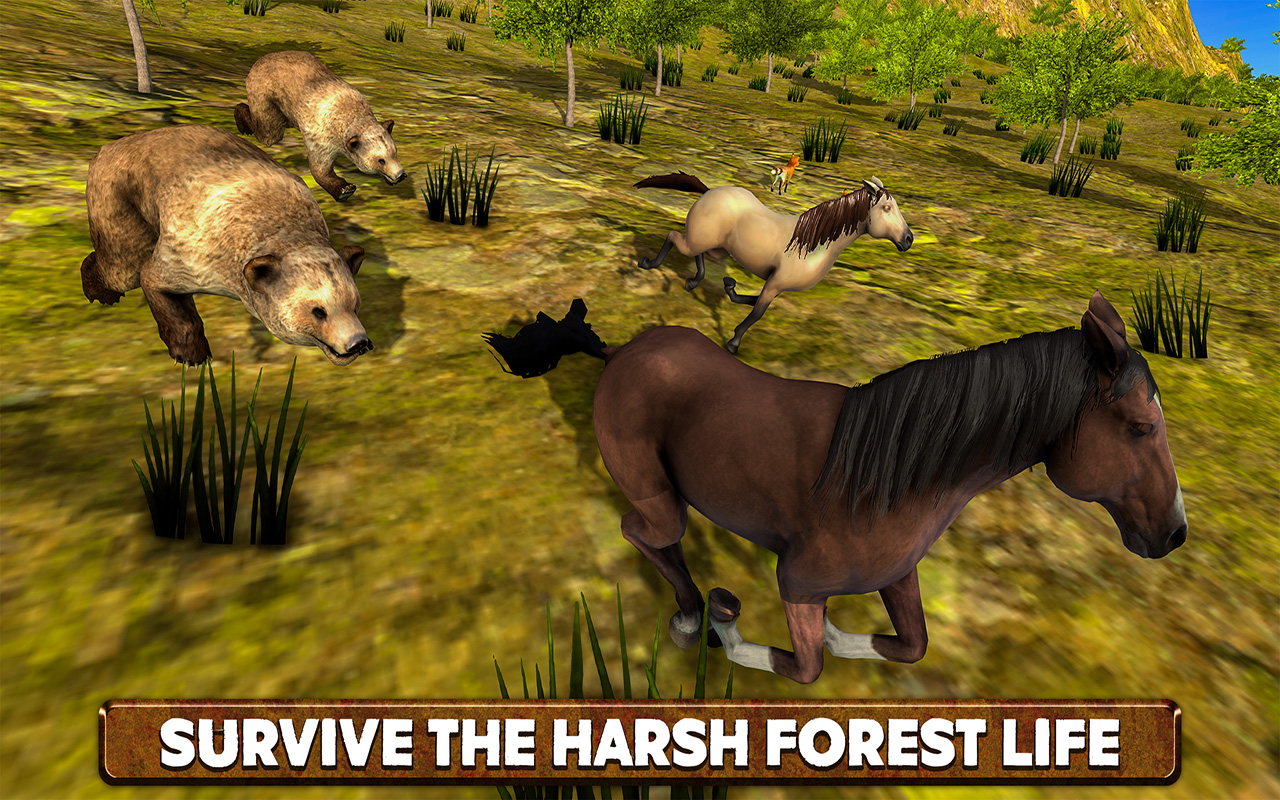 Wild Horse Family Survival - App on Amazon Appstore