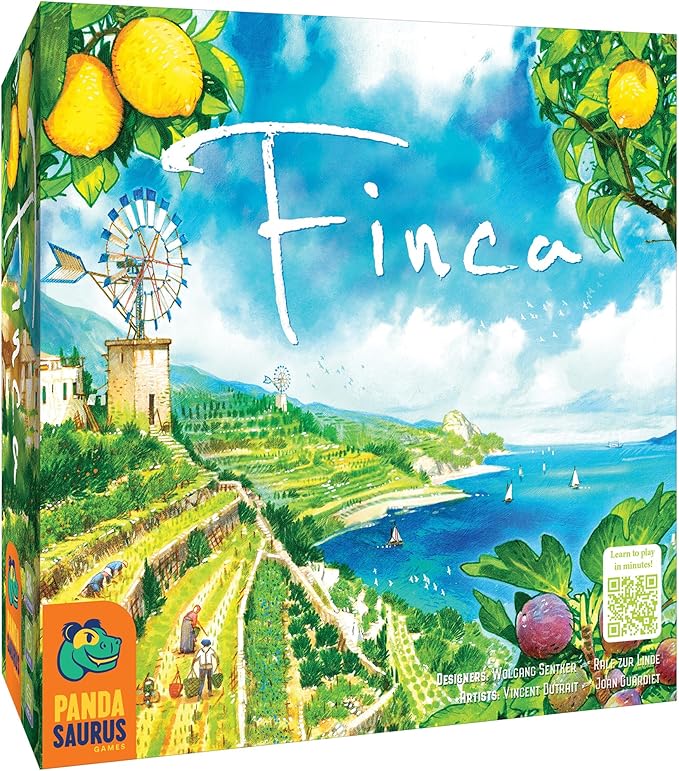 Amazon.com: Finca Board Game - Mallorca's Resource Management ...