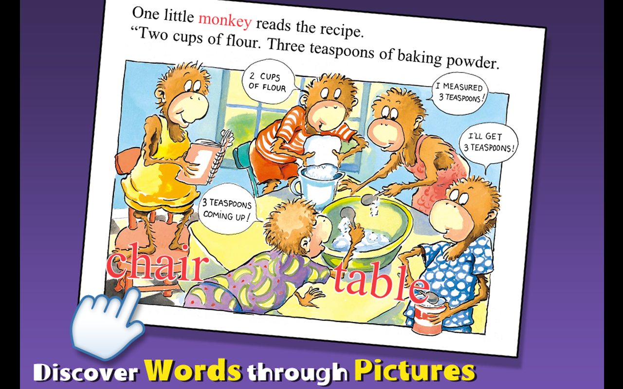 Five Little Monkeys Bake a Birthday Cake - App on Amazon Appstore