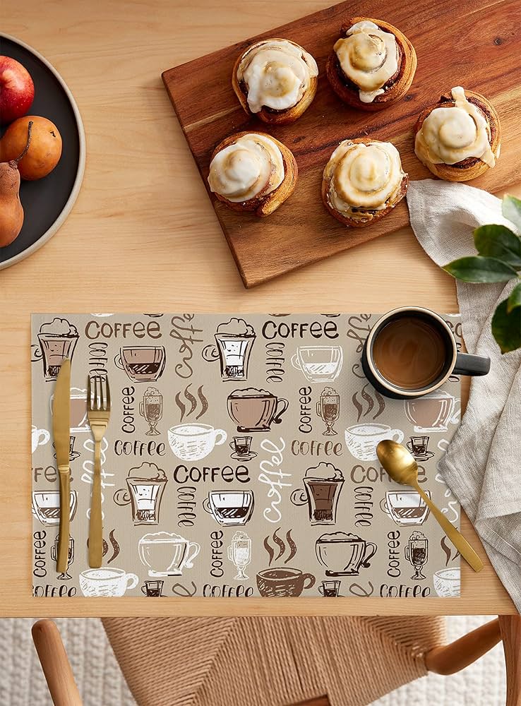 Coffee Placemats Hard