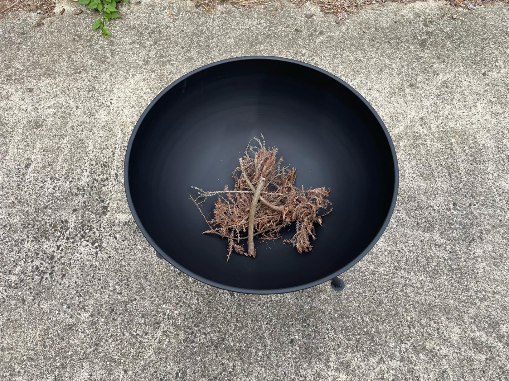Amazon | Fire Pit BOWL ファイヤーピット・ボウル (61cm) | cacomoca | キャンプ用グリル・焚火台