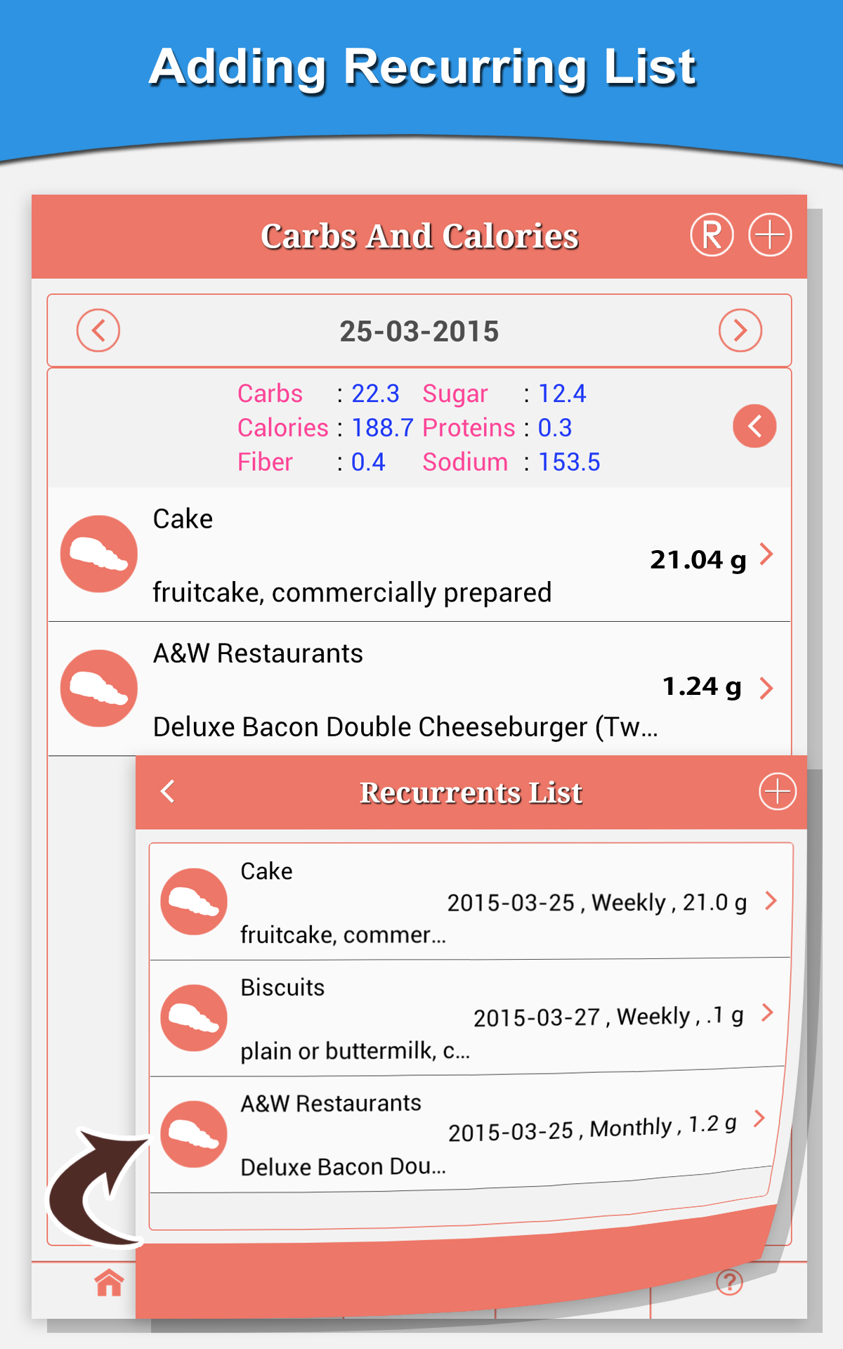 Carbs And Calorie Counter - App on Amazon Appstore