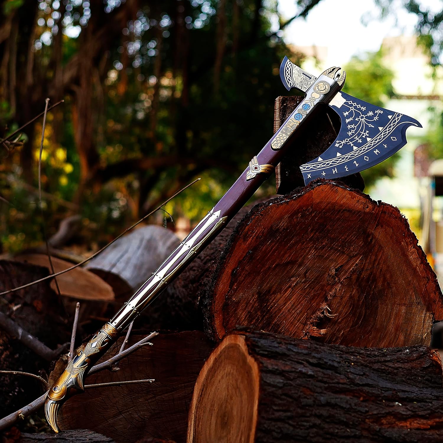 Hecho a mano Kratos Axe, Leviatán Axe, Dios de la Chile | Ubuy