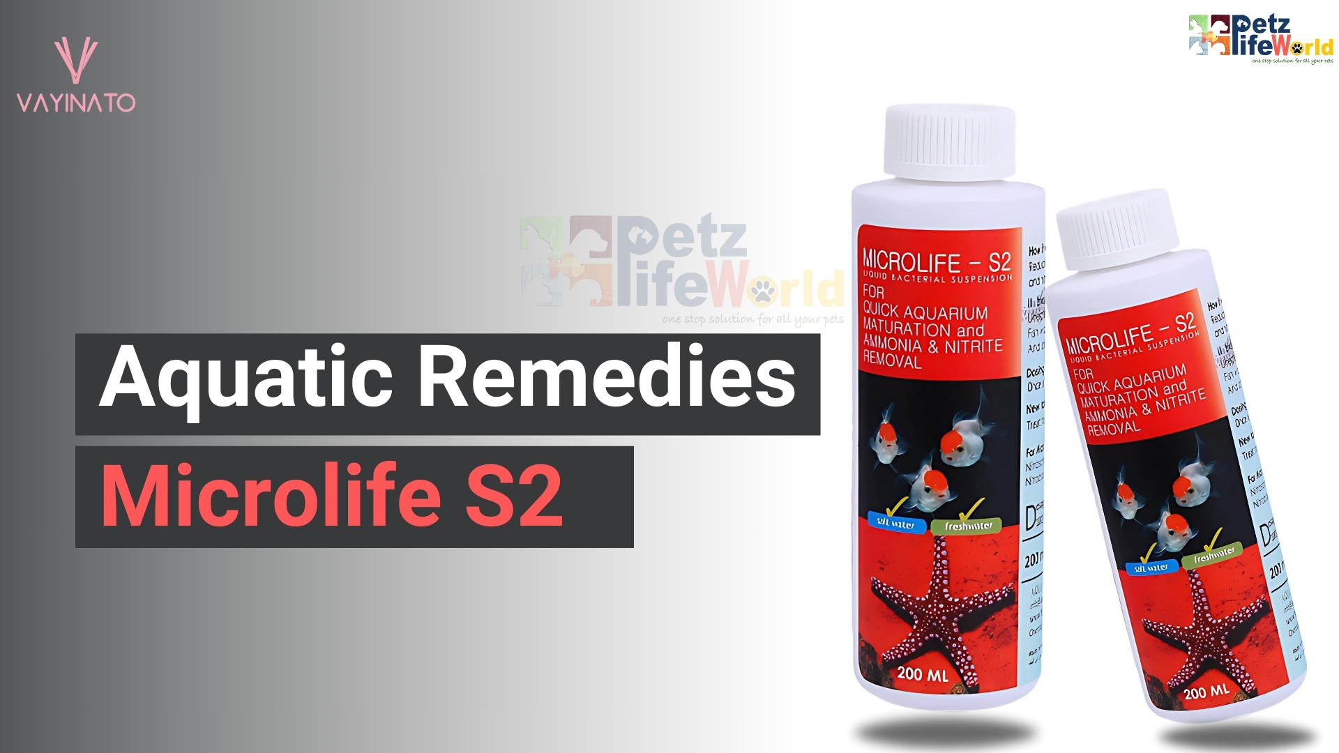 Watch Aquatic Remedies Micro Life S2 Beneficial Bacteria for Fresh and ...