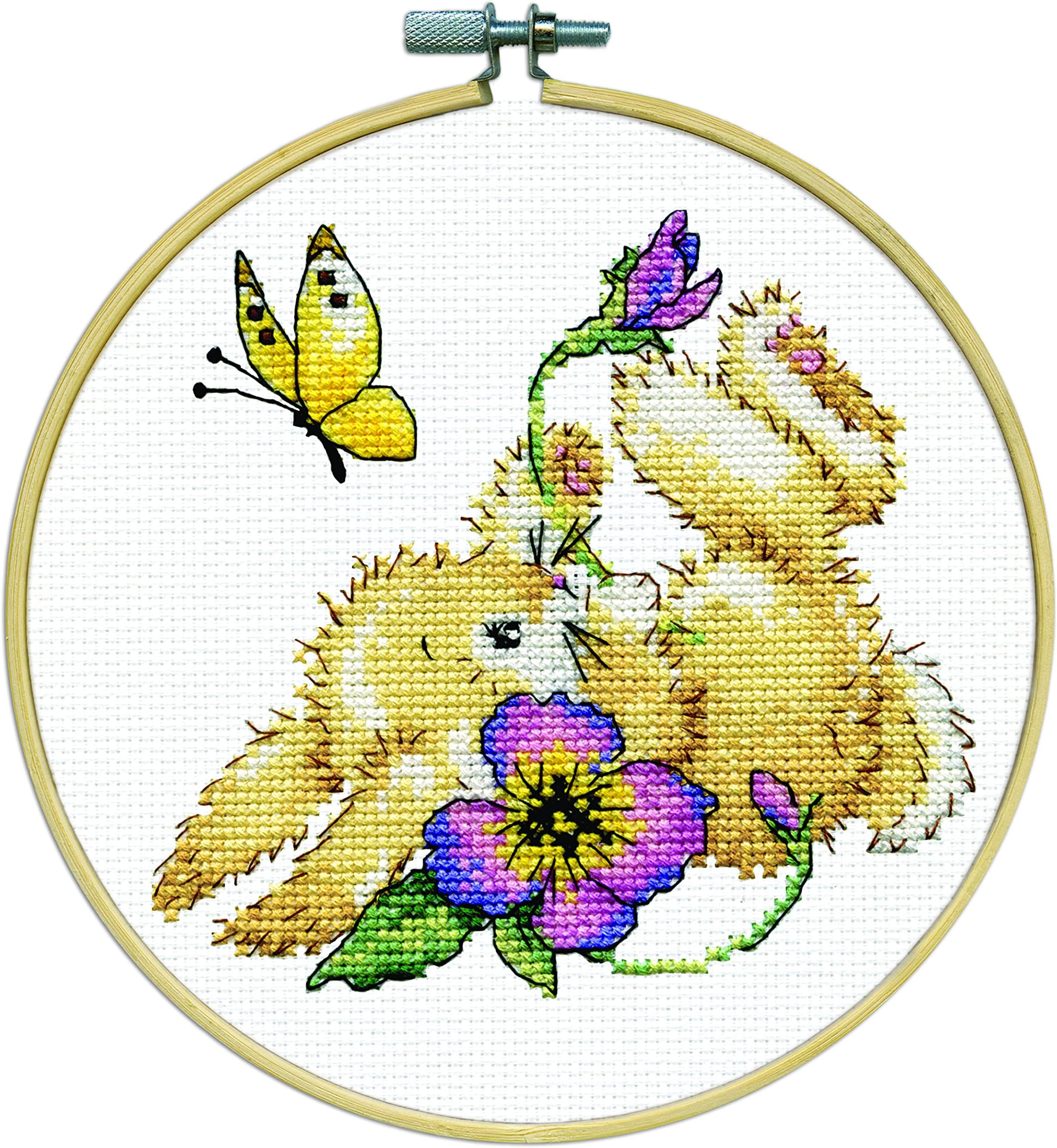 Amazon.com: Design Works Crafts Rustic Animals Counted Cross Stitch ...