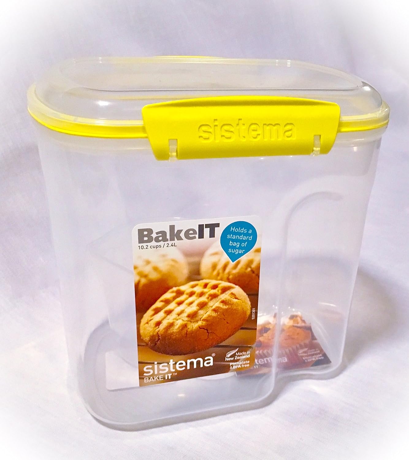 Amazon.com: Sistema Bake It Food Storage for Baking Ingredients, Sugar ...