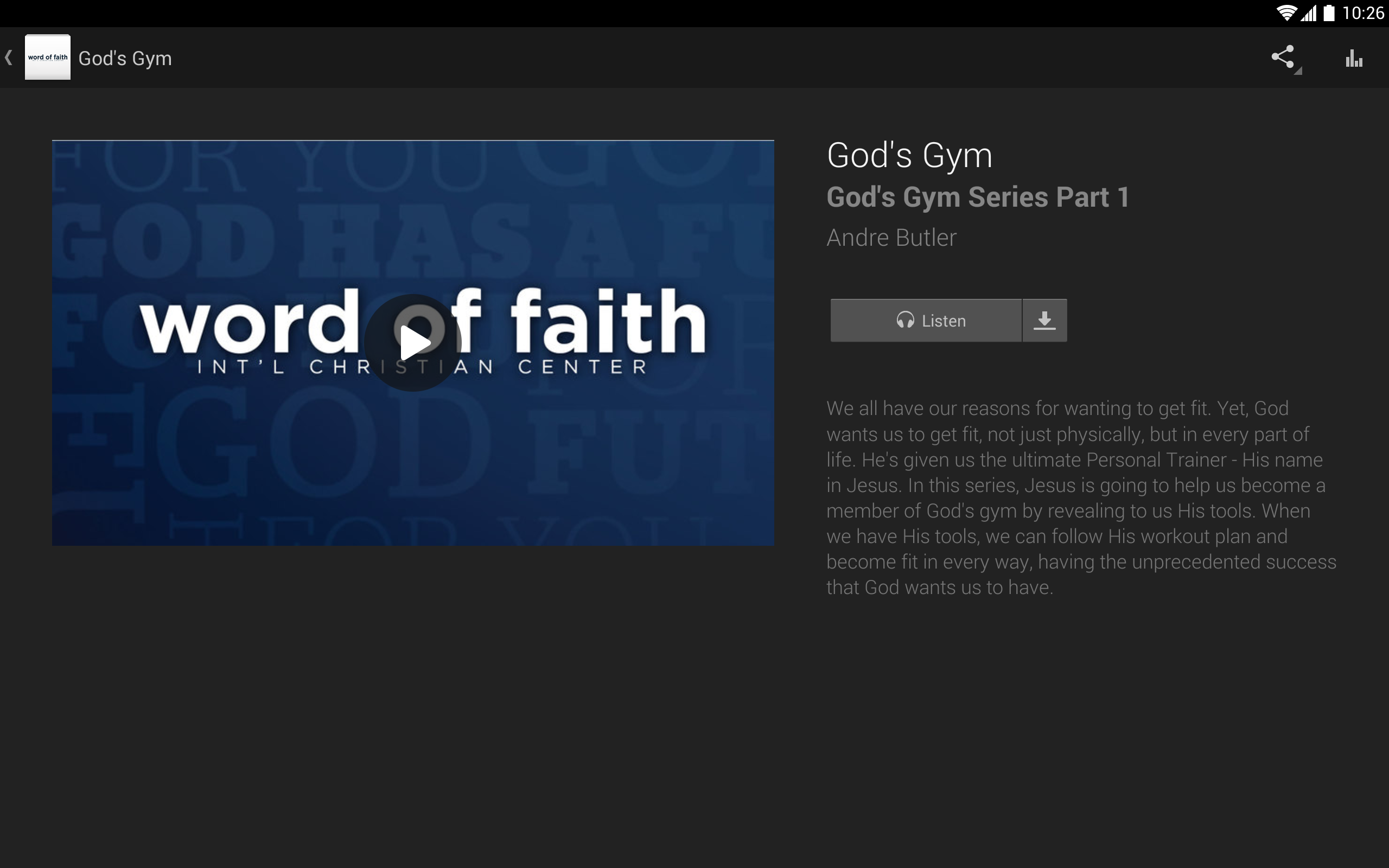 Word of Faith - App on Amazon Appstore