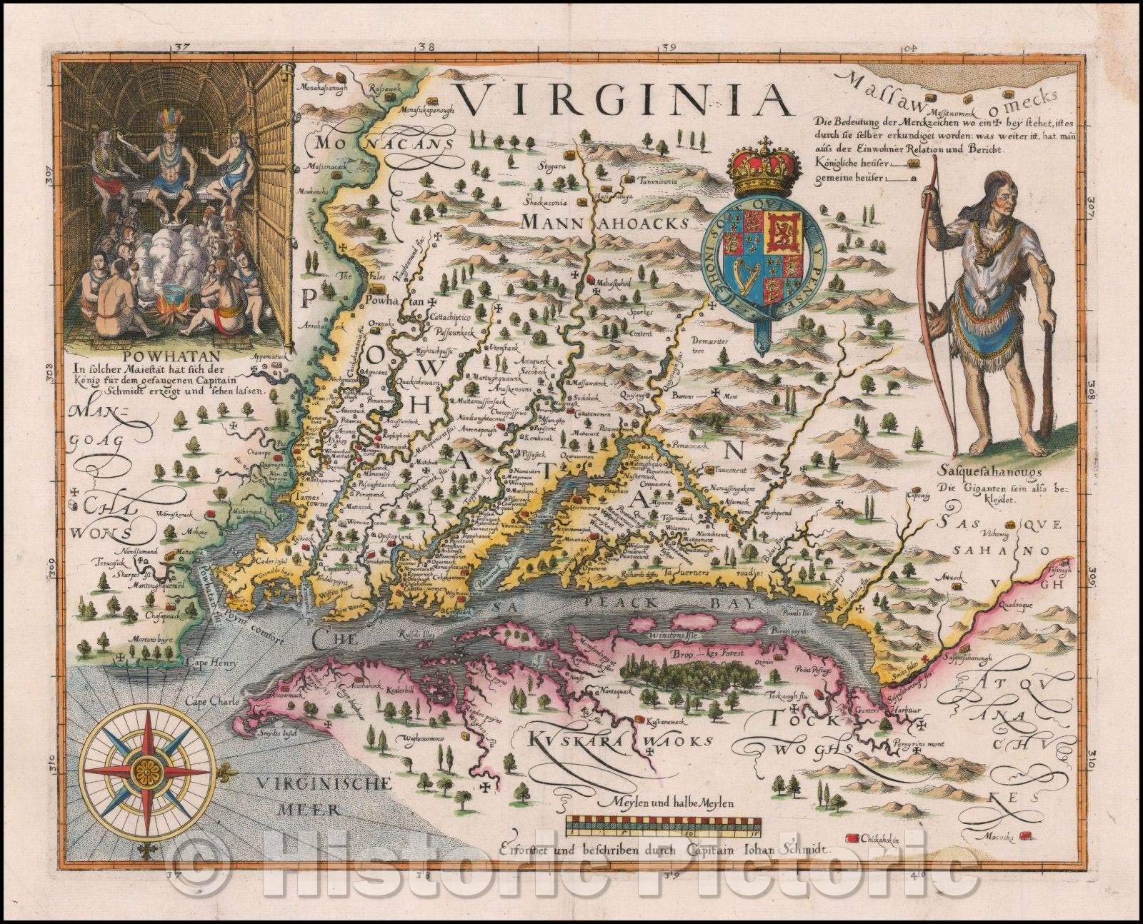 Historical Maps Of Virginia Early Map Of Virginia Reveals Plans For A