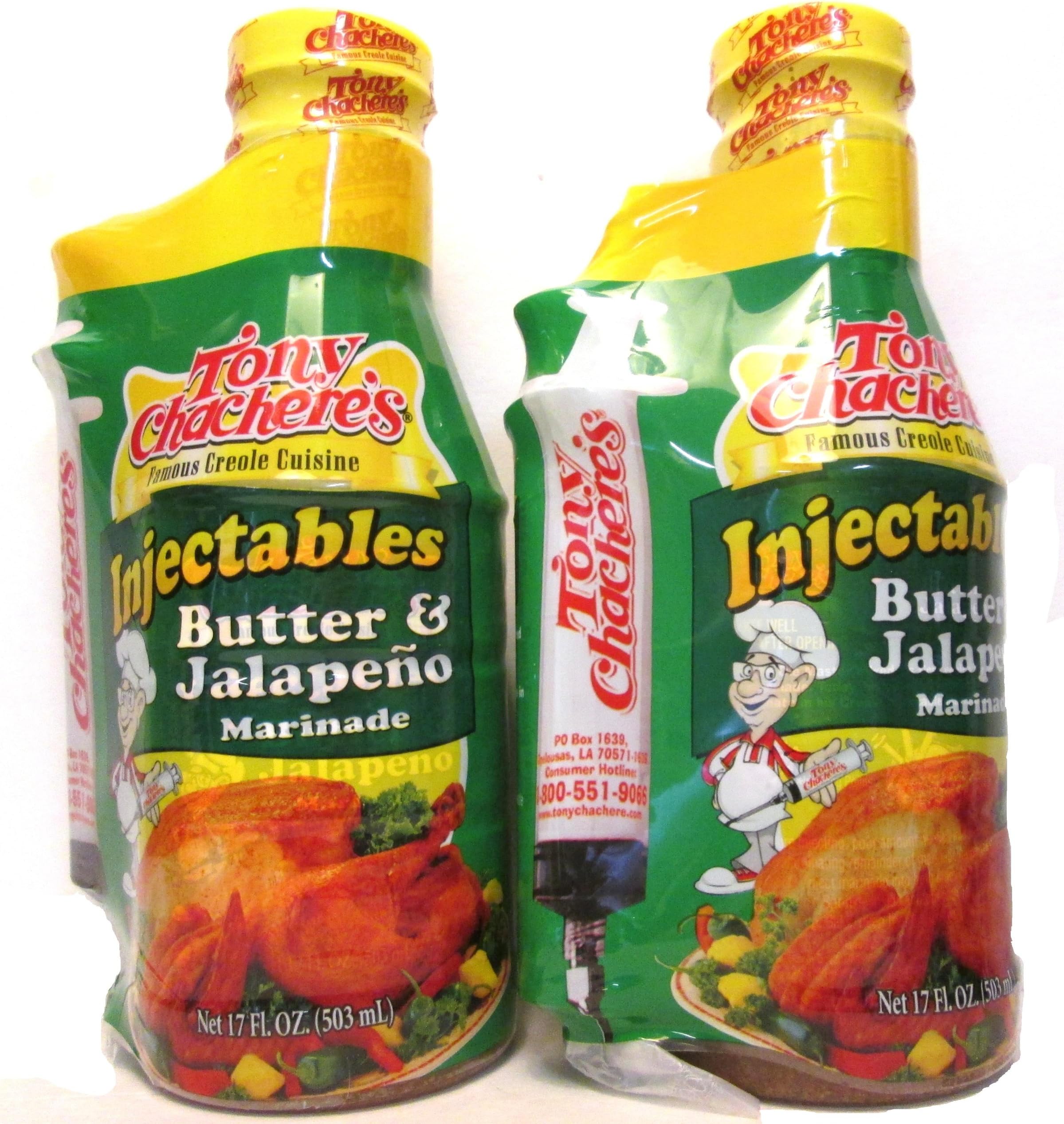 Amazon.com : Tony Cacheres Creole Style Butter Injectable Marinade and ...