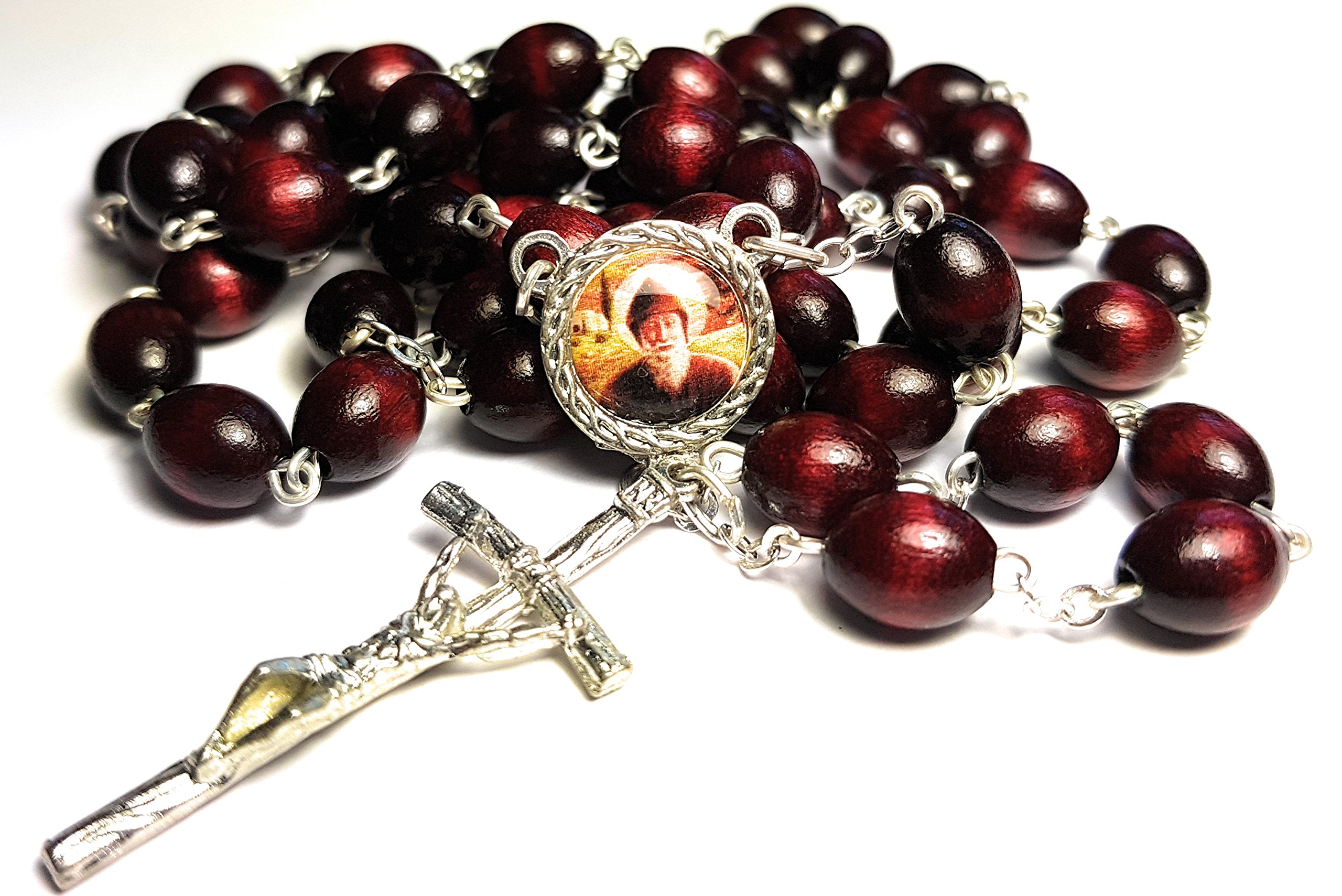 Buy 3rd Class relic Rosary Saint Charbel Sharbel Makhlouf Maronite Monk ...