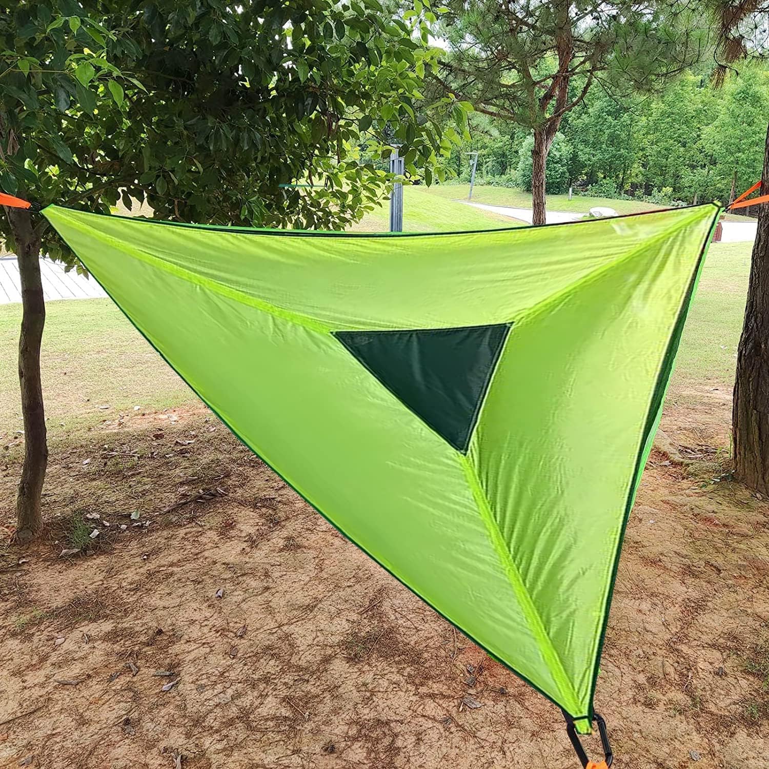 Amazon.com : Air Multi-Person Hammock Three Point Design Camping ...
