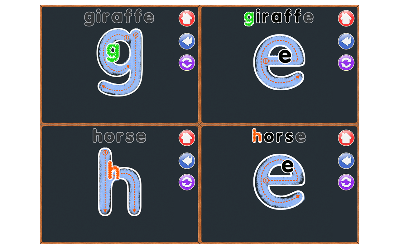 ABC Animal Flashcard Write - App on Amazon Appstore
