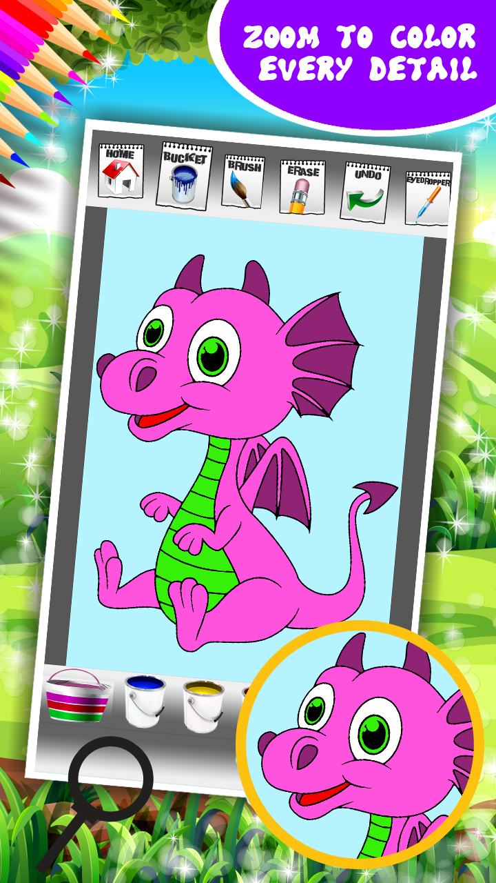 Dragon Coloring Book - App on Amazon Appstore
