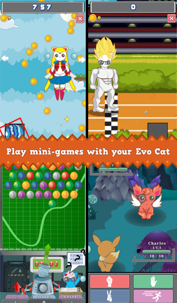 Evo Cat Virtual Pets - App on Amazon Appstore