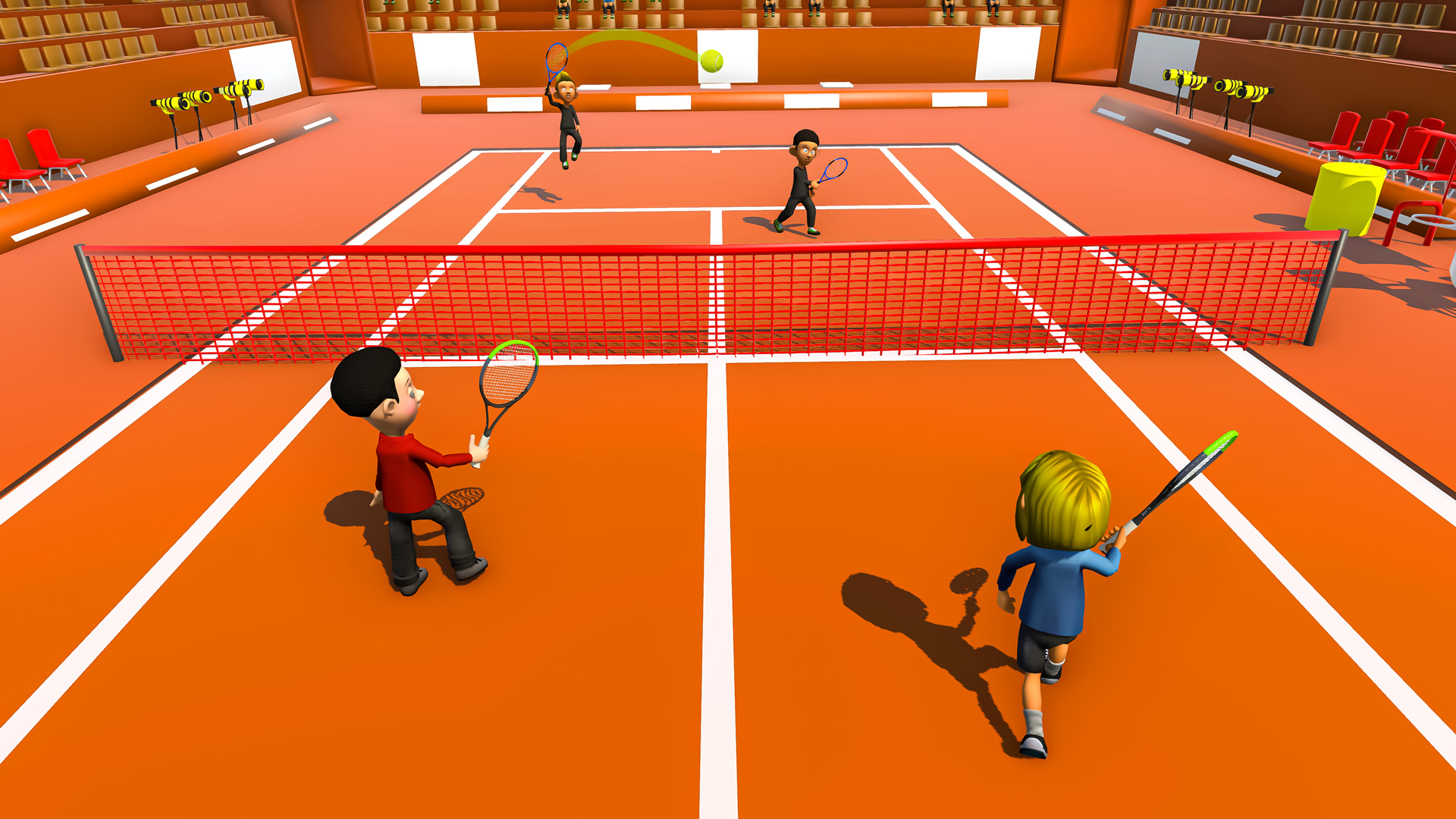 vero gioco multiplayer di sport di tennis stickman - mini gioco di ...
