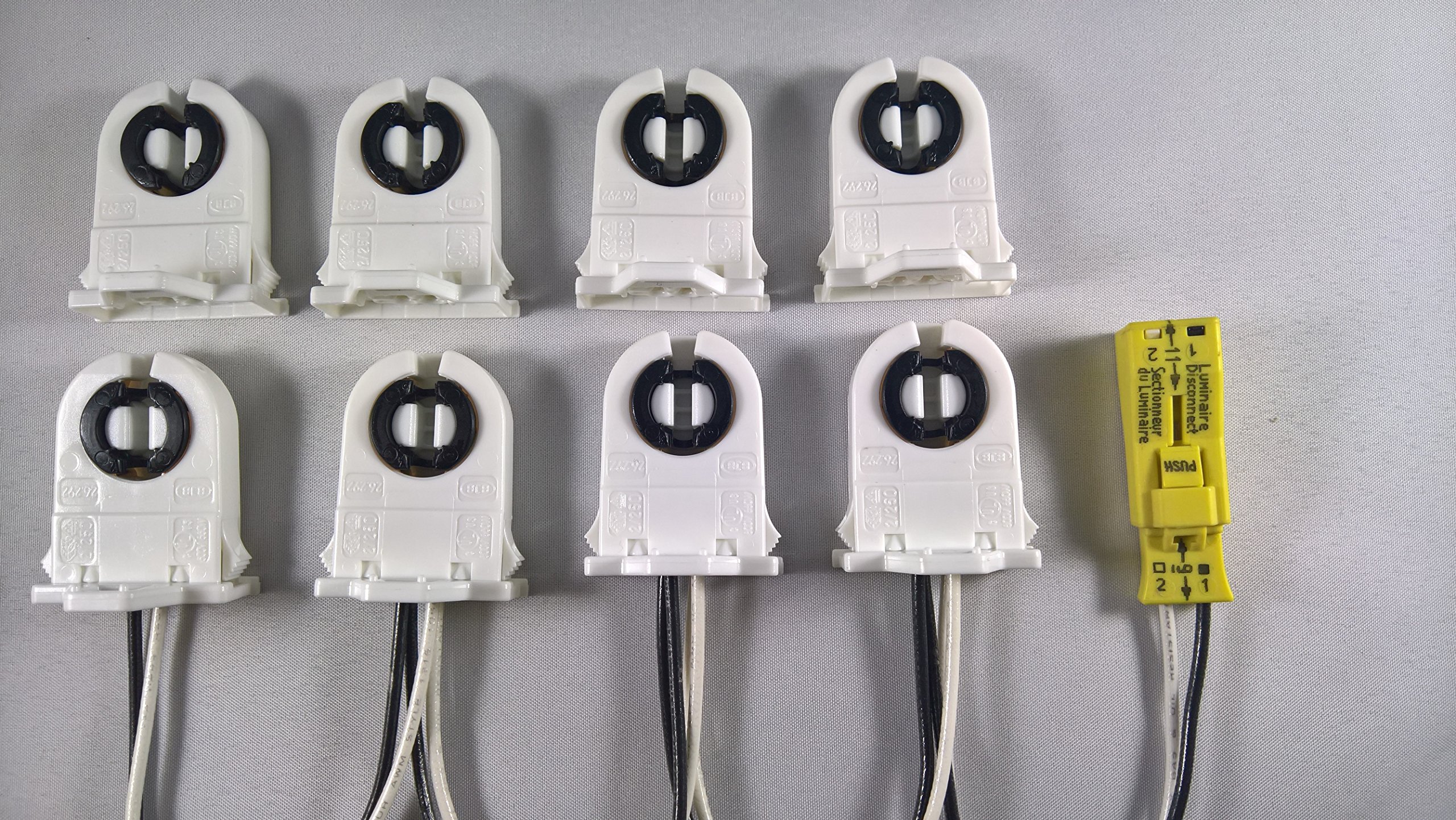 Buy 5 Pack Wiring Socket Kit Harness For Led Tube Conversions