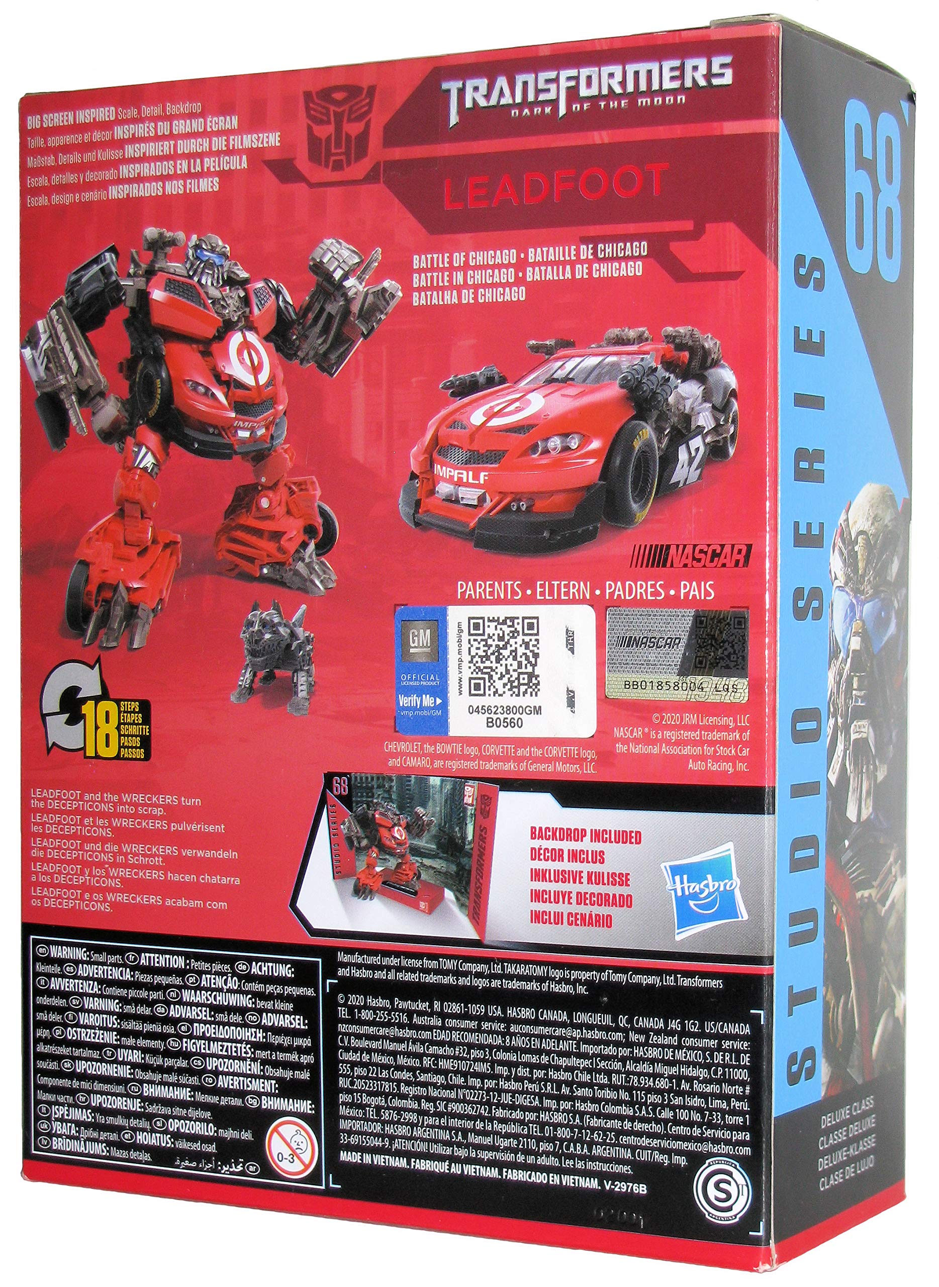 Transformers 3 Leadfoot Car