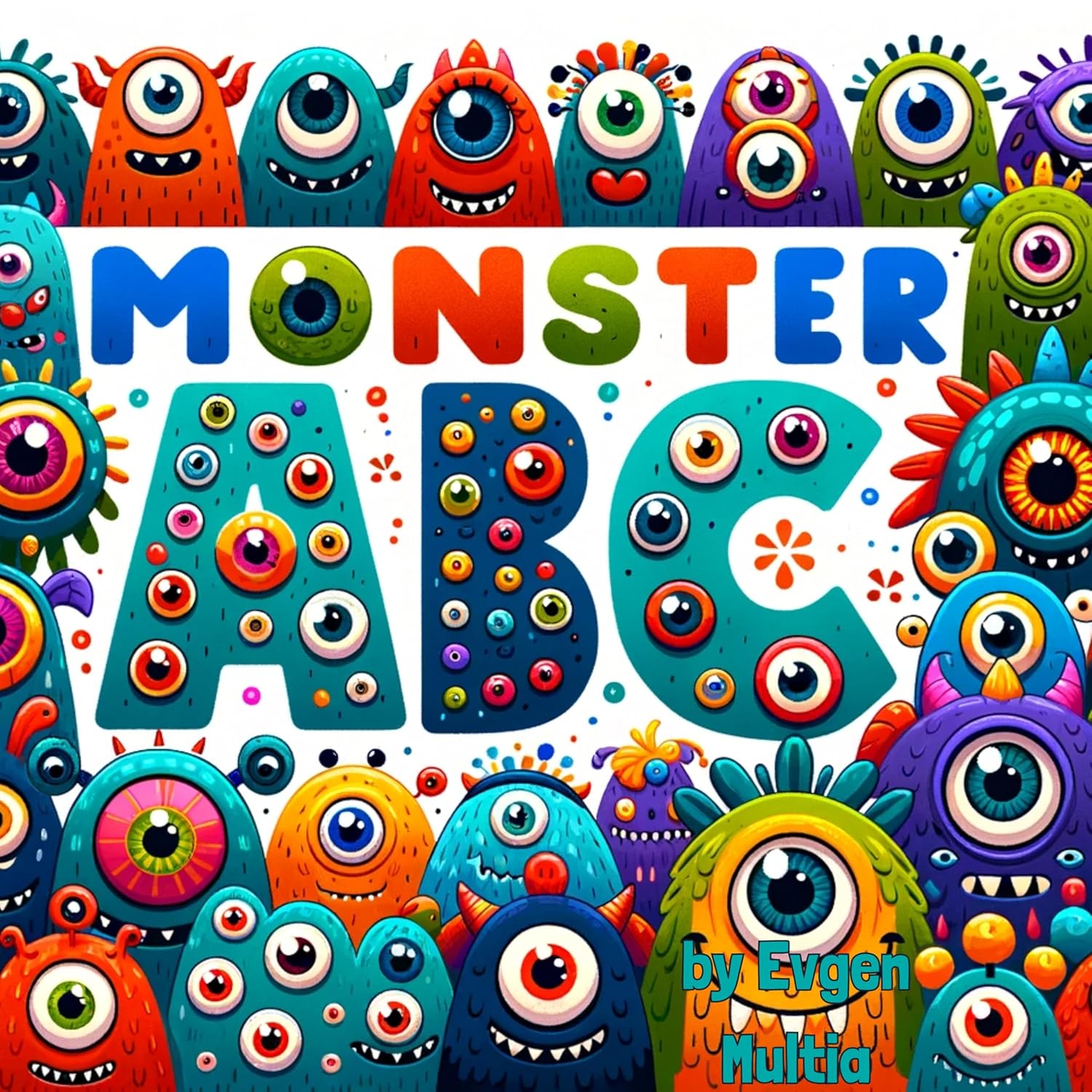 Monster ABC: Learn the A-B-Sees with Big-Eyed Colorful Monster Friends ...