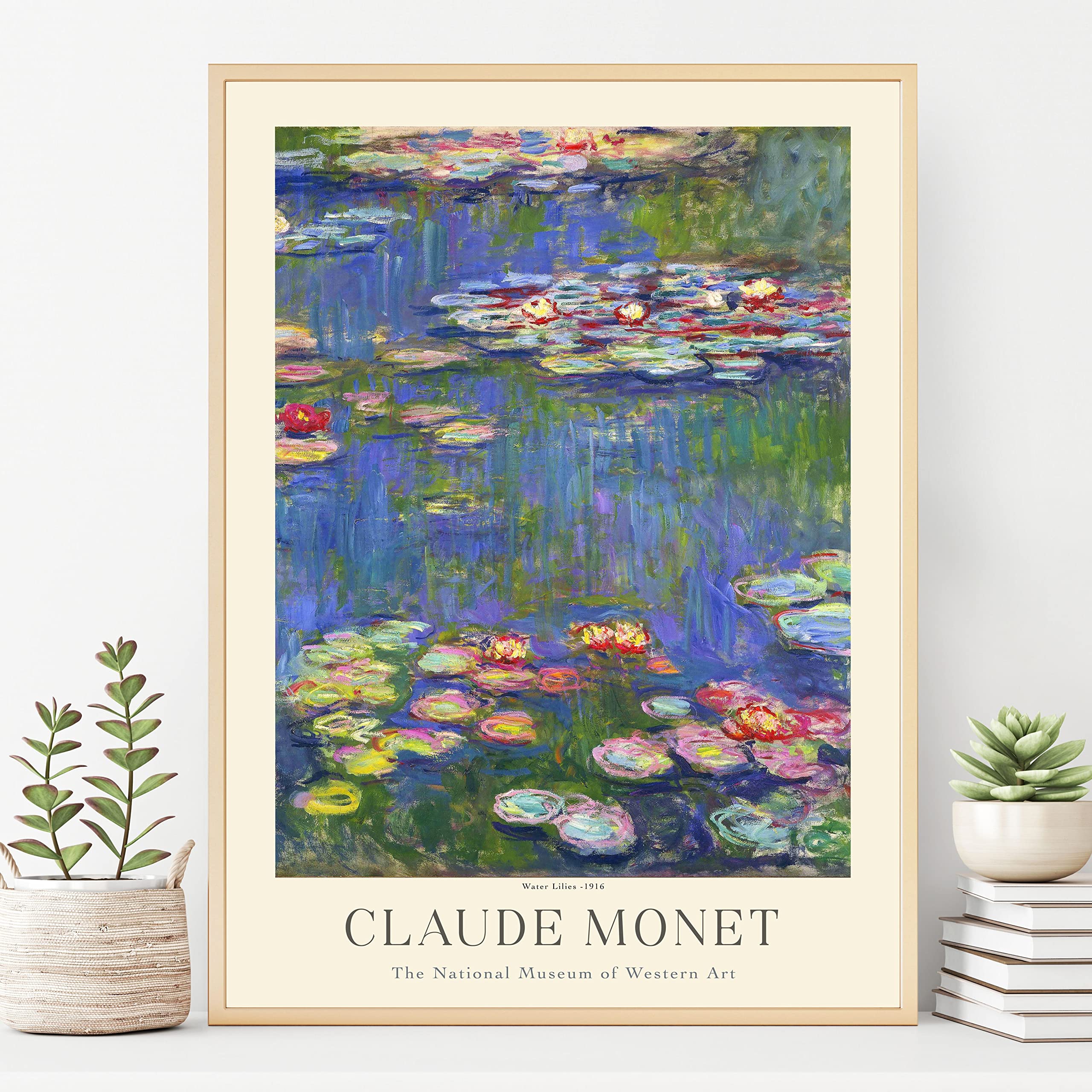 Amazon.com: Claude Monet Prints, Museum Gallery Exhibition Poster ...