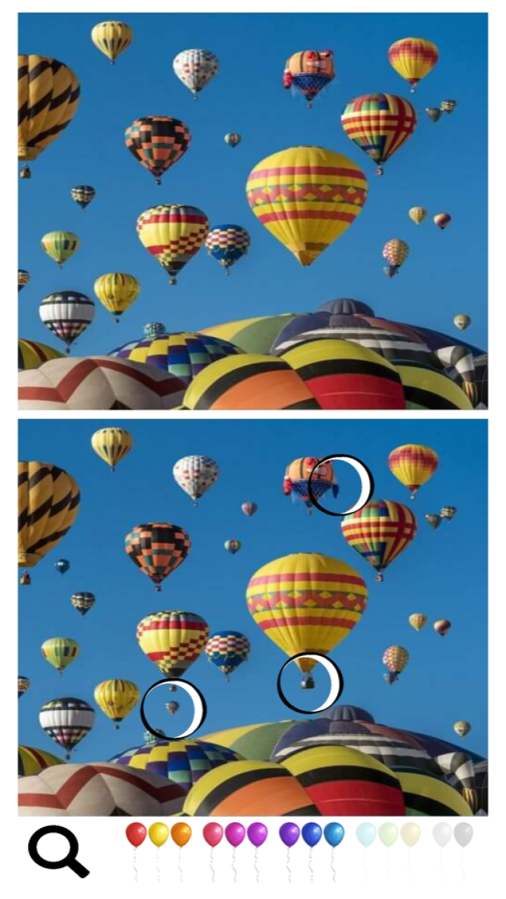 Spot a Difference Balloons - App on Amazon Appstore