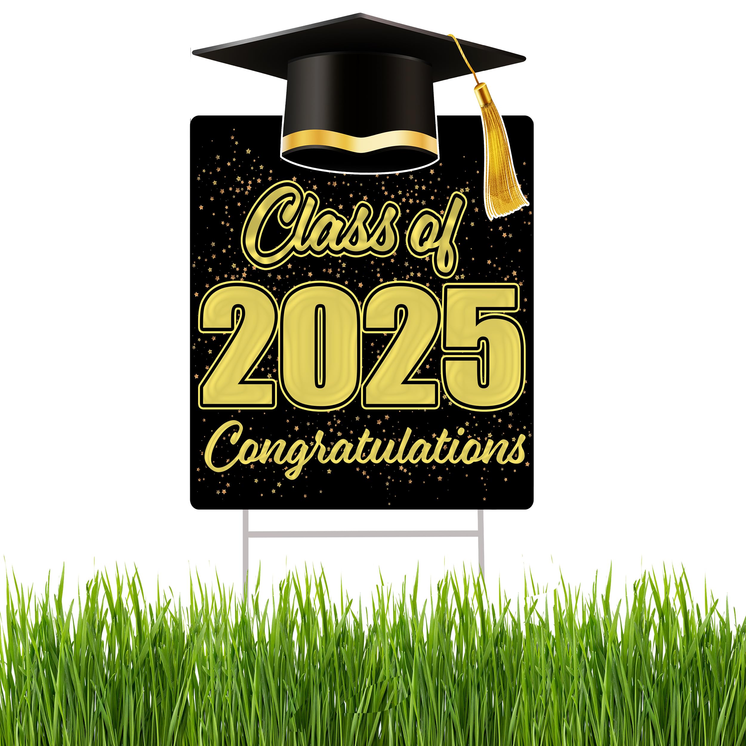 Amazon.com : Congratulations Class of 2025 Graduation Yard Sign Home ...