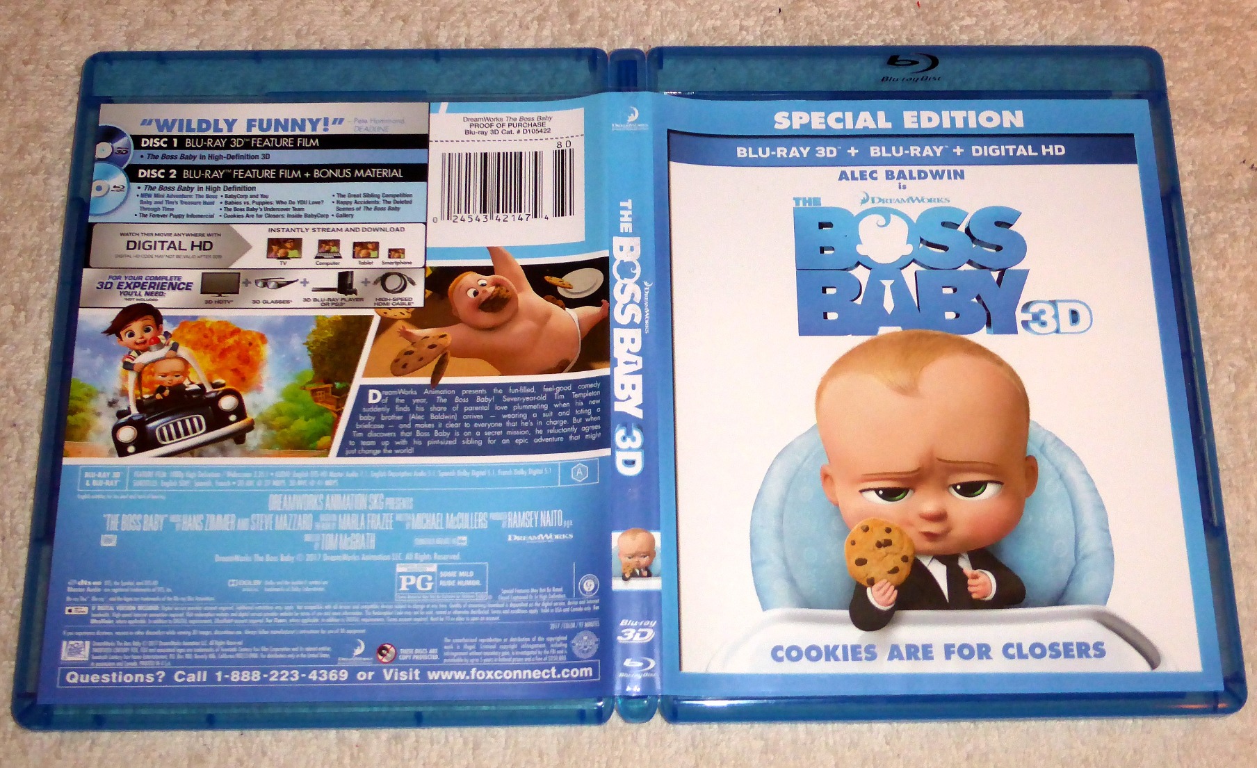 Amazon.com: The Boss Baby [Blu-ray] [2017] : Movies & TV