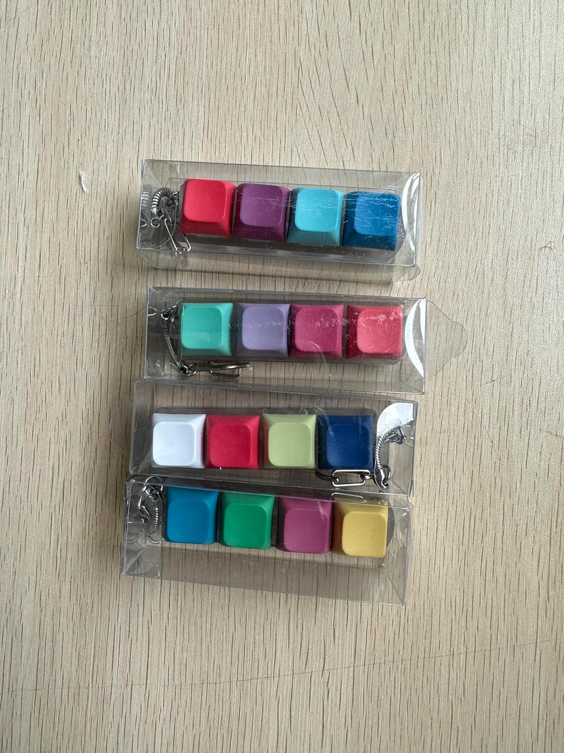 Amazon.com: Equsion 4 Pack Keyboard Fidget Toys Keyboard Clicker ...