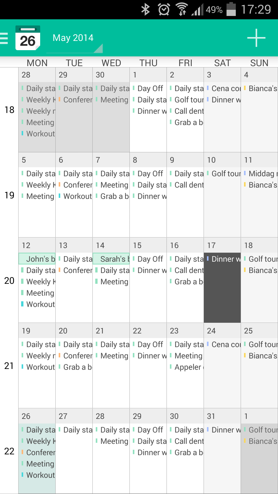 e-CAL Calendar - App on Amazon Appstore