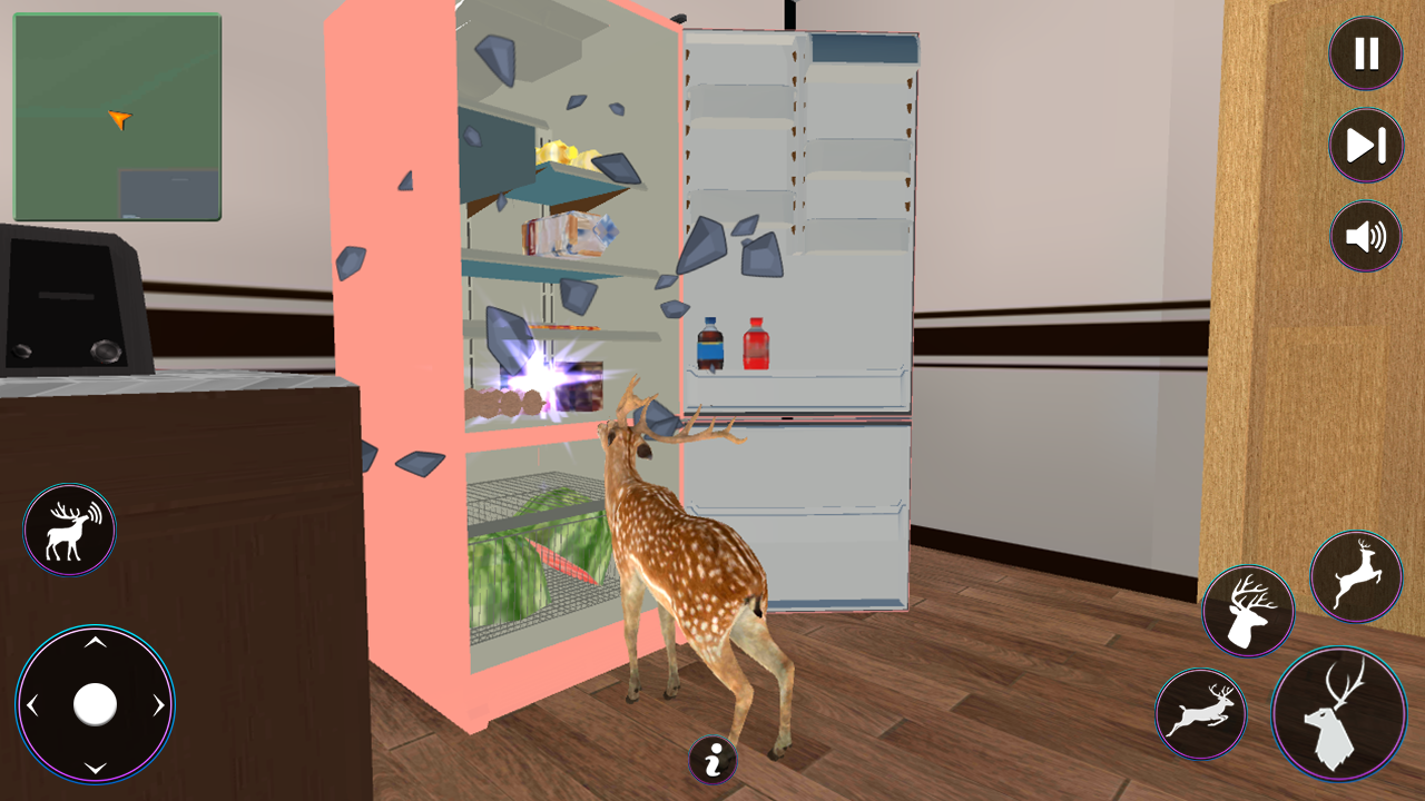 Baby Deer Crazy Boss - Animal Life City Deer Simulator - App on Amazon ...