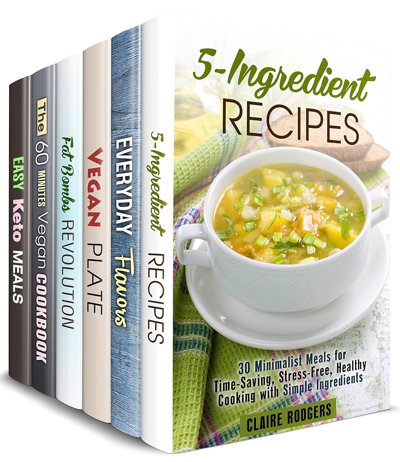 Amazon.com: Simple and Quick Box Set (6 in 1): 5-Ingredient, Vegan ...