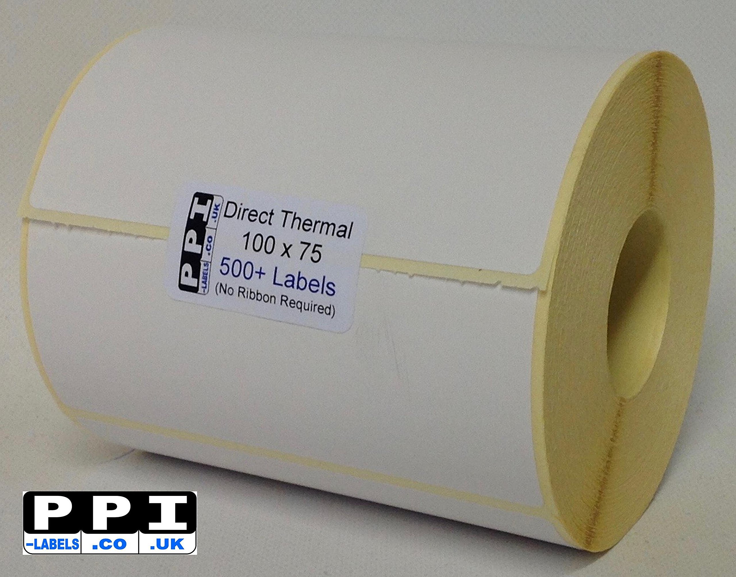 1 X Roll 500 Labels 100 X 75mm Plain White | Desertcart Kenya