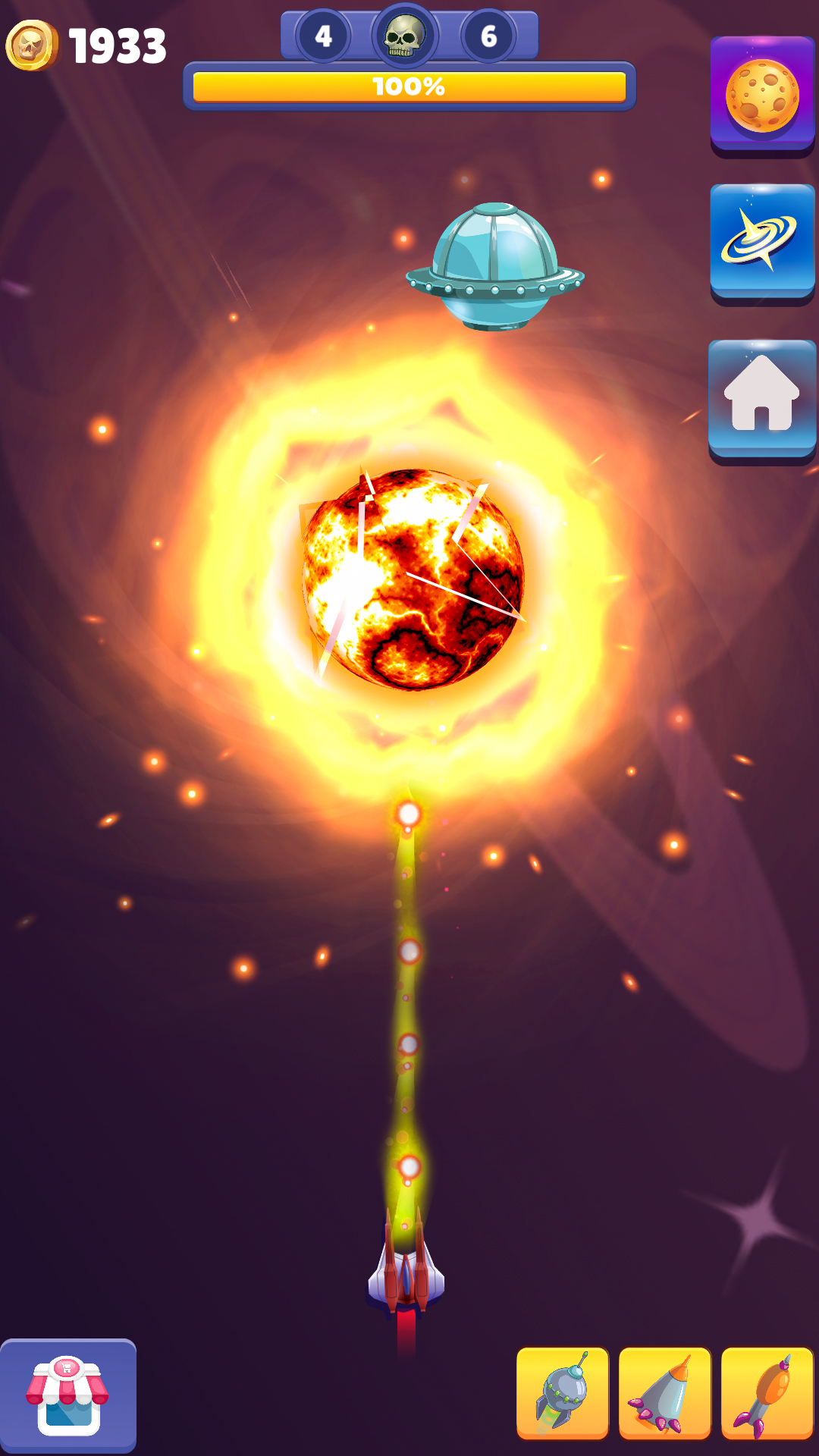 Planet Smash Destroy Earth 2D - App on Amazon Appstore