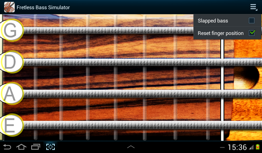 Fretless Bass Simulator - App on Amazon Appstore
