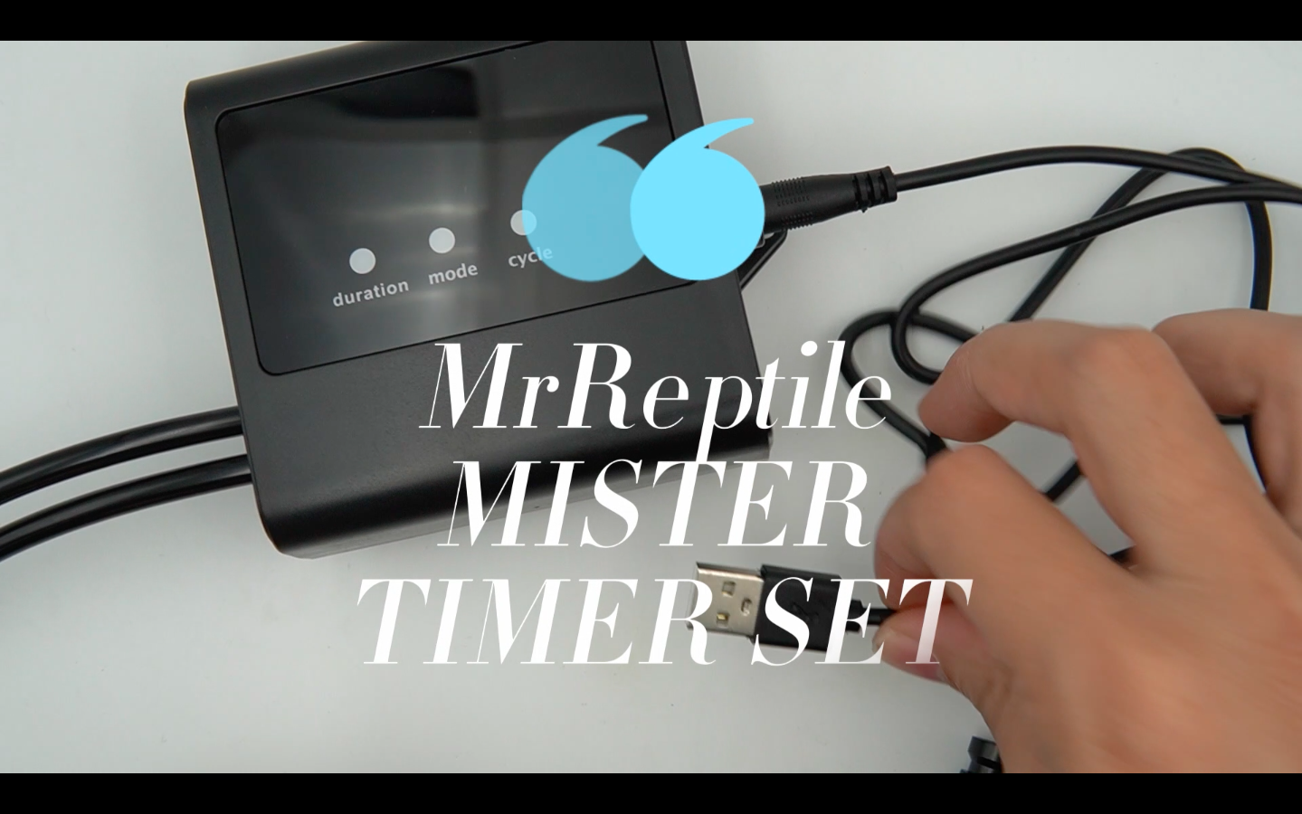 Watch MrReptile MS100 Mister Cycle Timer Setting on Amazon Live
