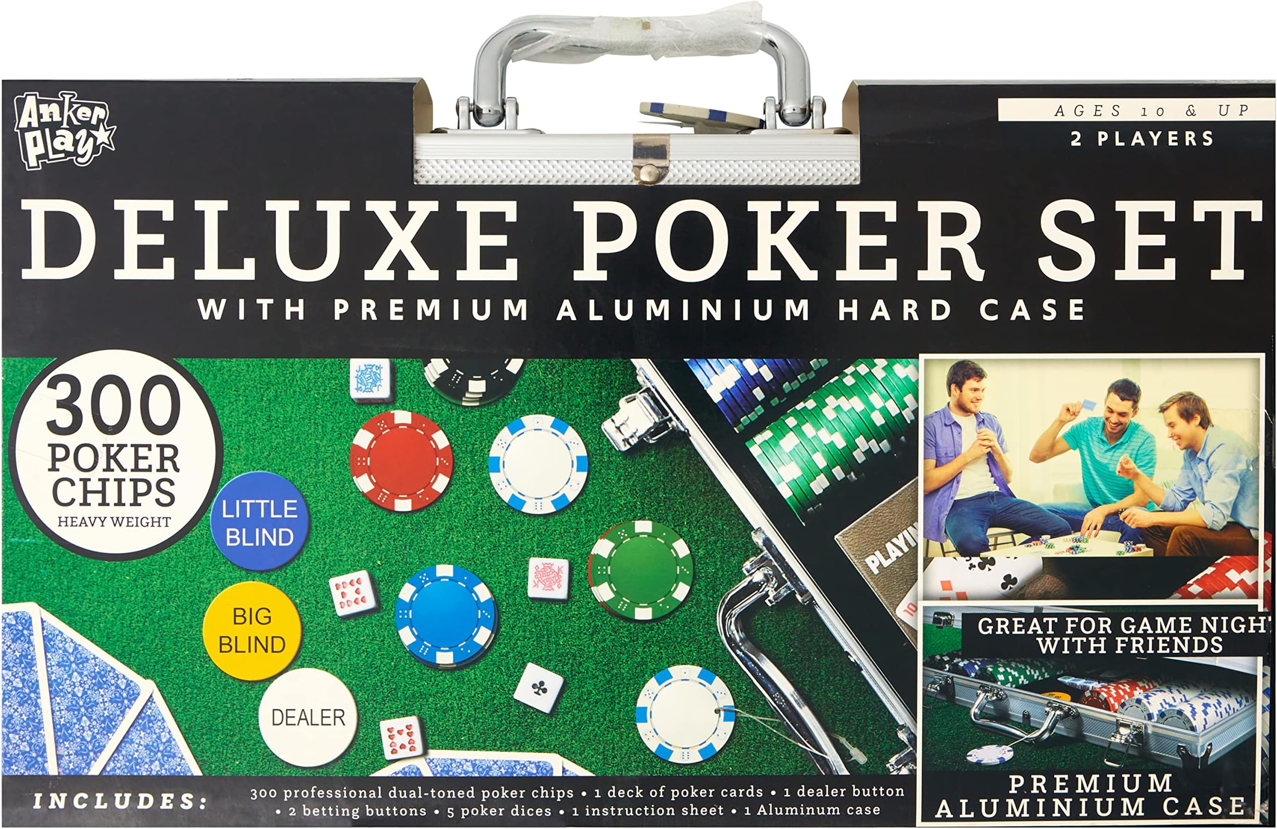 Amazon.com: Anker Play Products 200291/DOM Texas Hold em Poker Case and ...