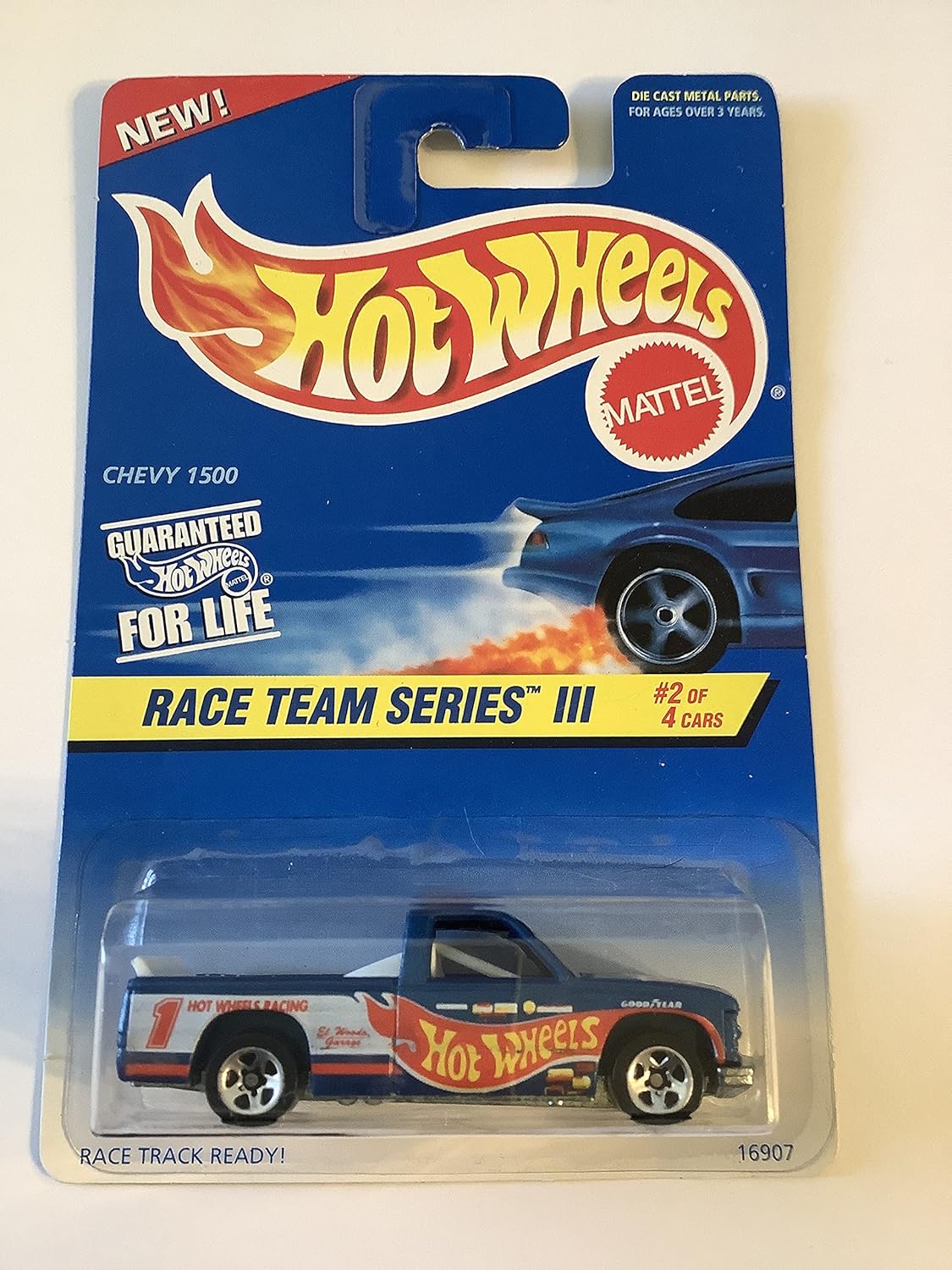 Amazon.com: Hot Wheels Race Team Series III Chevy 1500 Truck #534 1:64 ...
