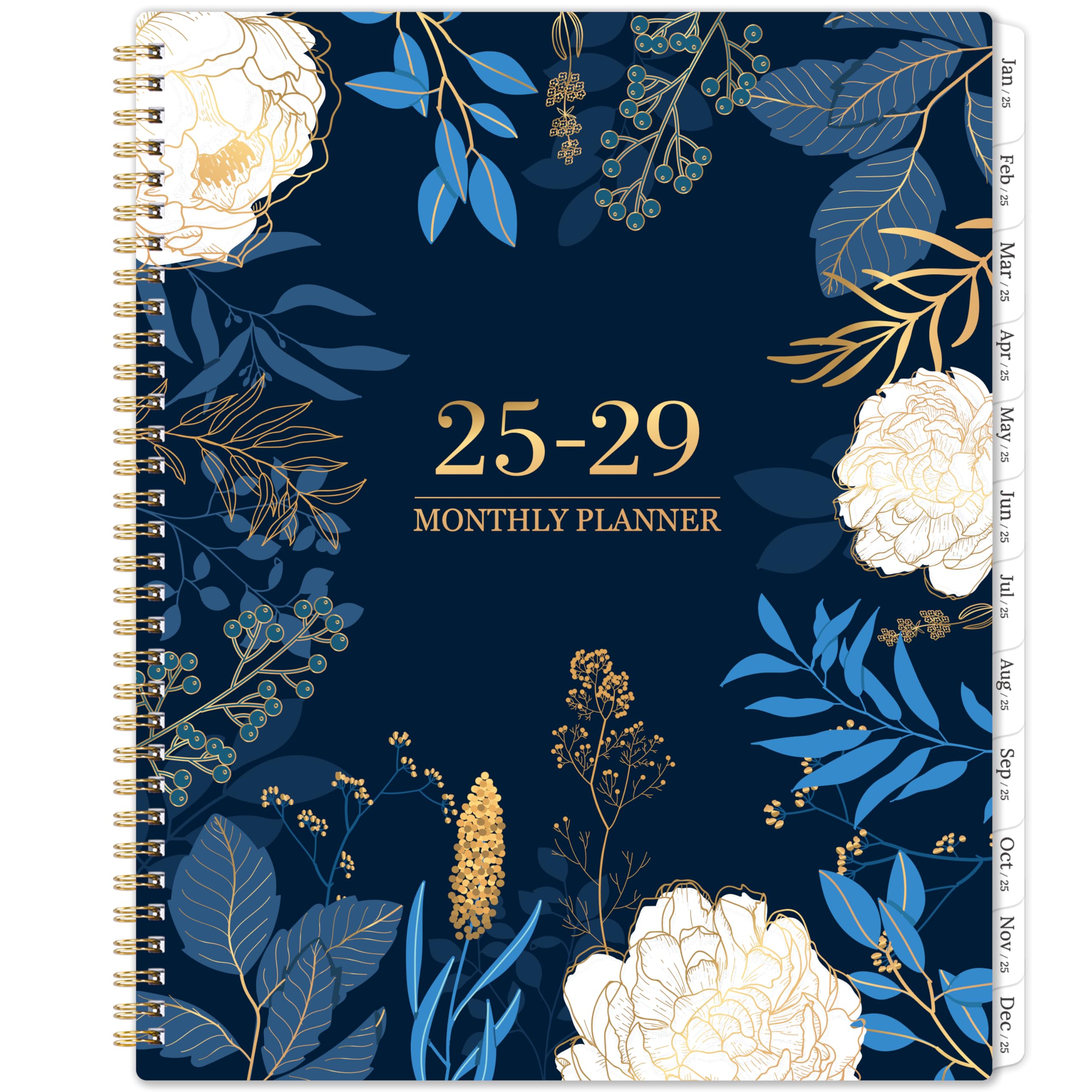 Buy 2025-2029 Monthly Planner - Jan 2025 - Dec 2029, 5 Year Monthly Planner/ 2025-2029, 11" x 9 ...