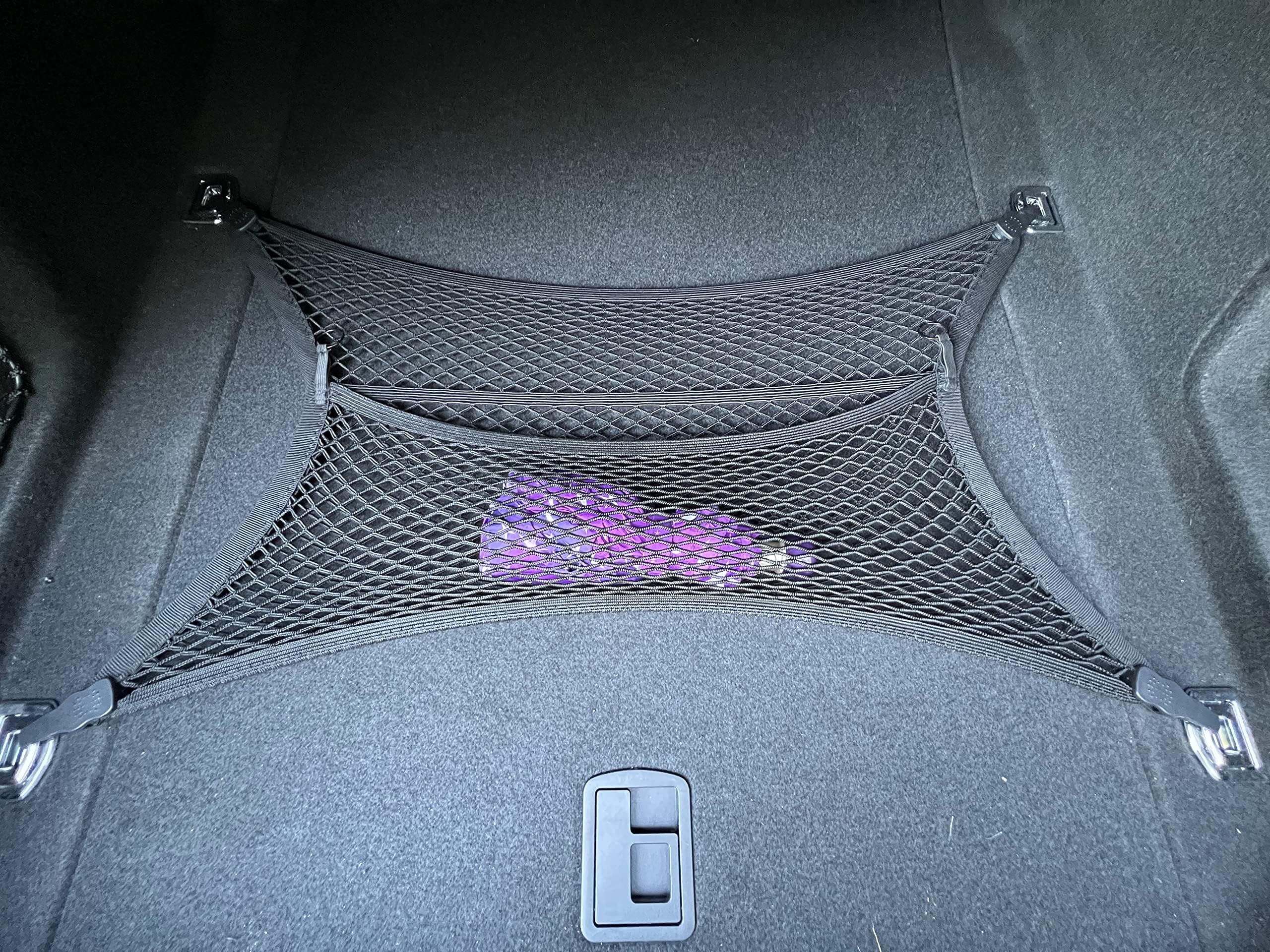 Amazon.com: Floor Style Trunk Cargo Net for Audi A6 RS6 S6 A6 Quattro ...