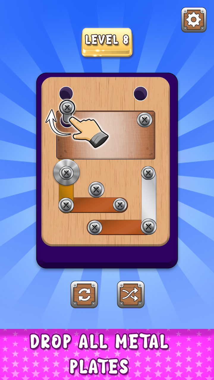 Nuts & Bolts Screw Pin Puzzle Master - Pull the Pin Game - App on ...