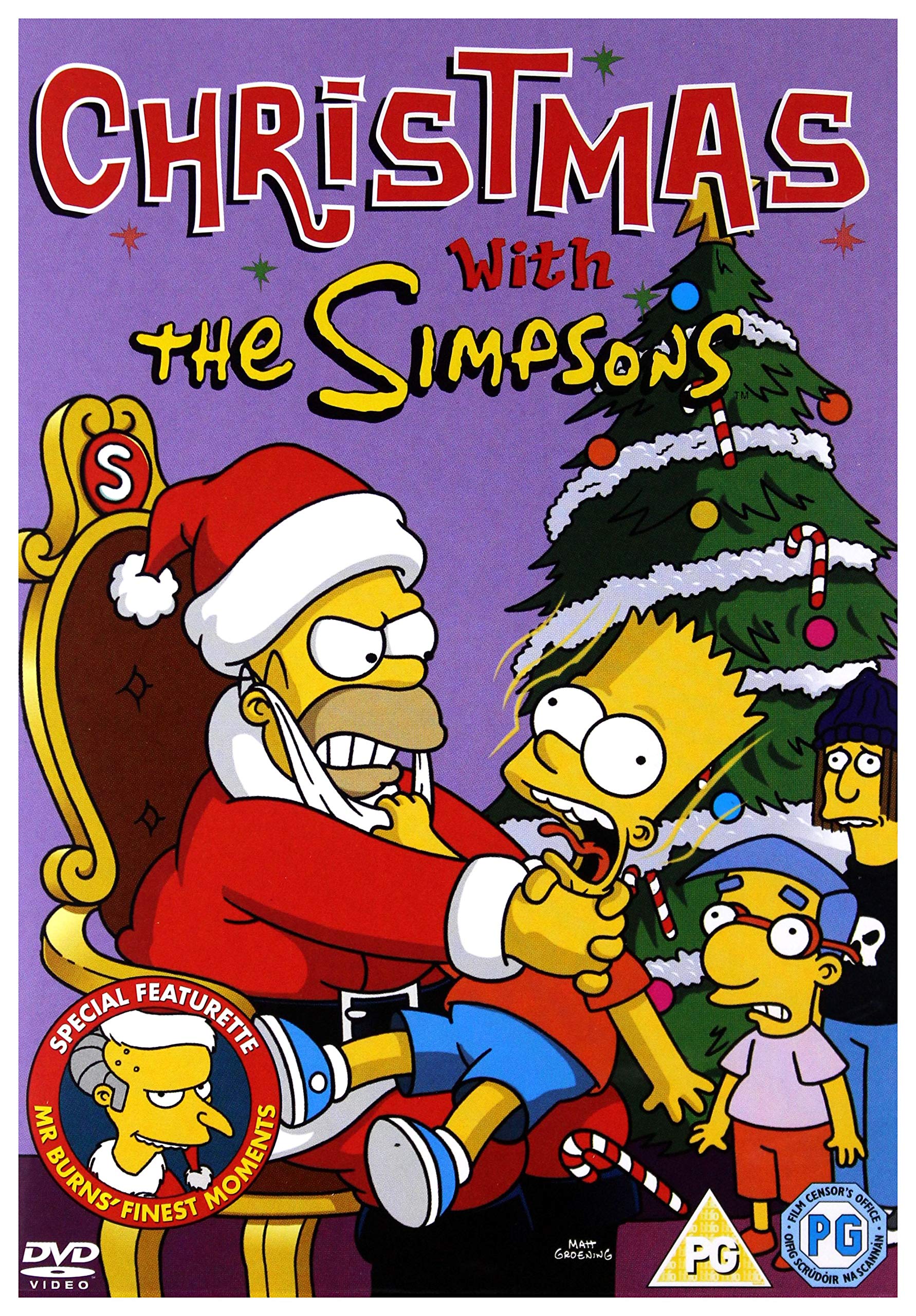 Simpsons Christmas Wallpapers THE SIMPSONS CHRISTMAS MOVIE: