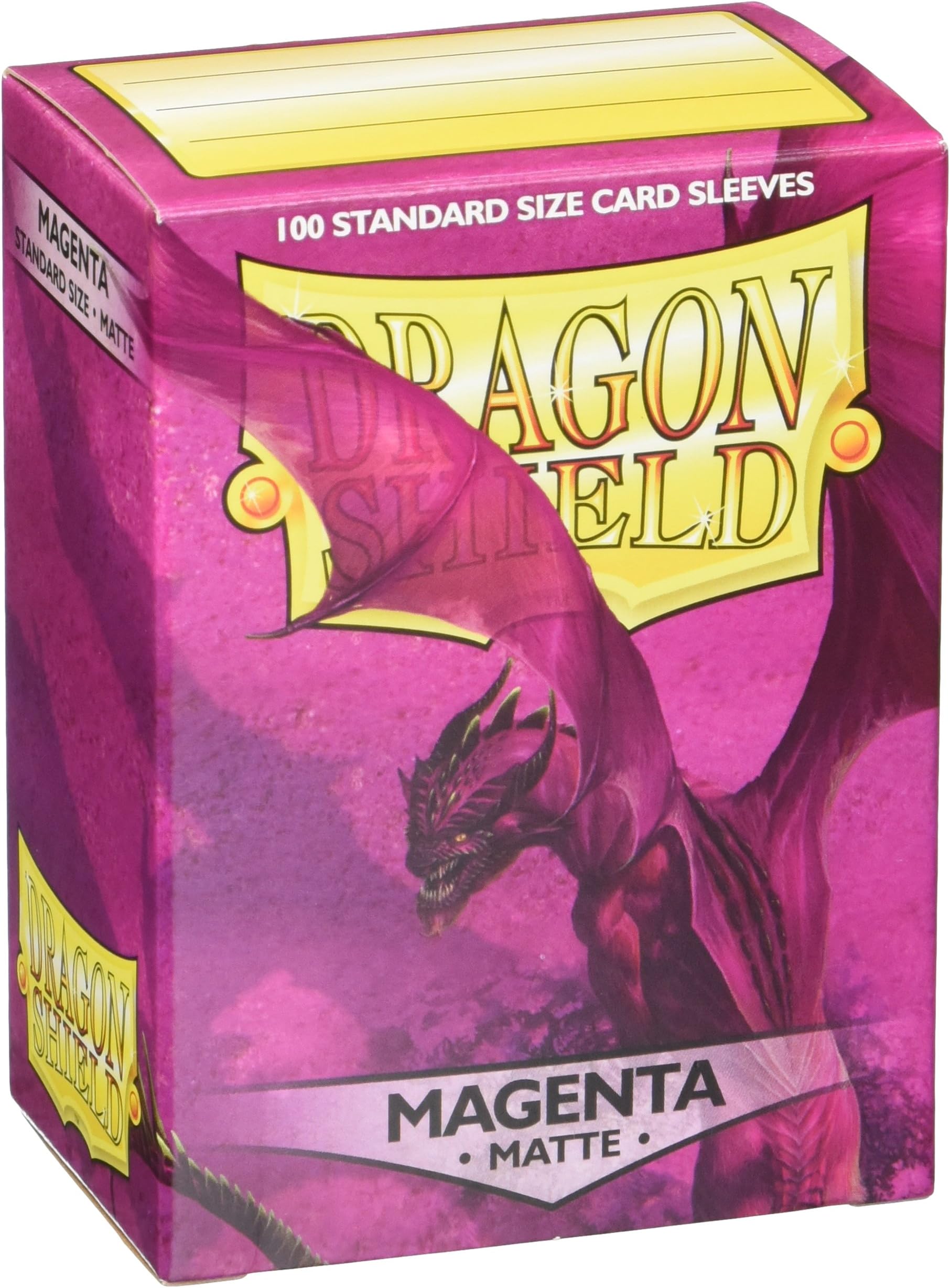 Dragon Shield Standard Size Sleeves – Matte Magenta 100CT - Card ...